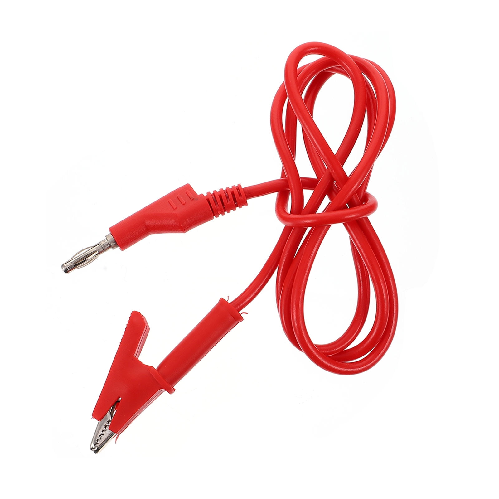 MLINS 1 Pc 4mm Banana Plug Silicone Teat Lead for 20A Multimeter (Red ...