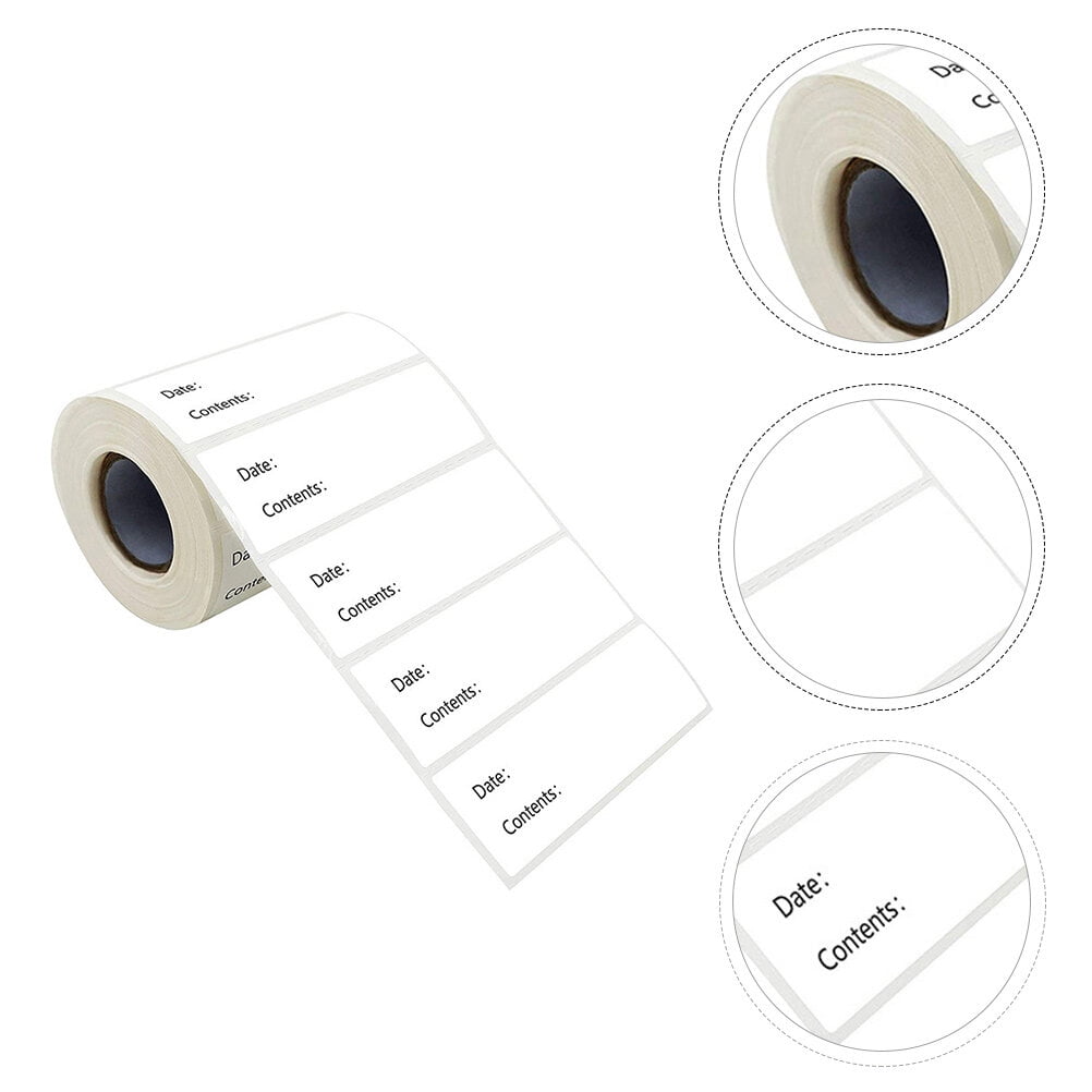 MLINS 1 Roll 500pcs Date Marked Category Labels Useful Organization ...