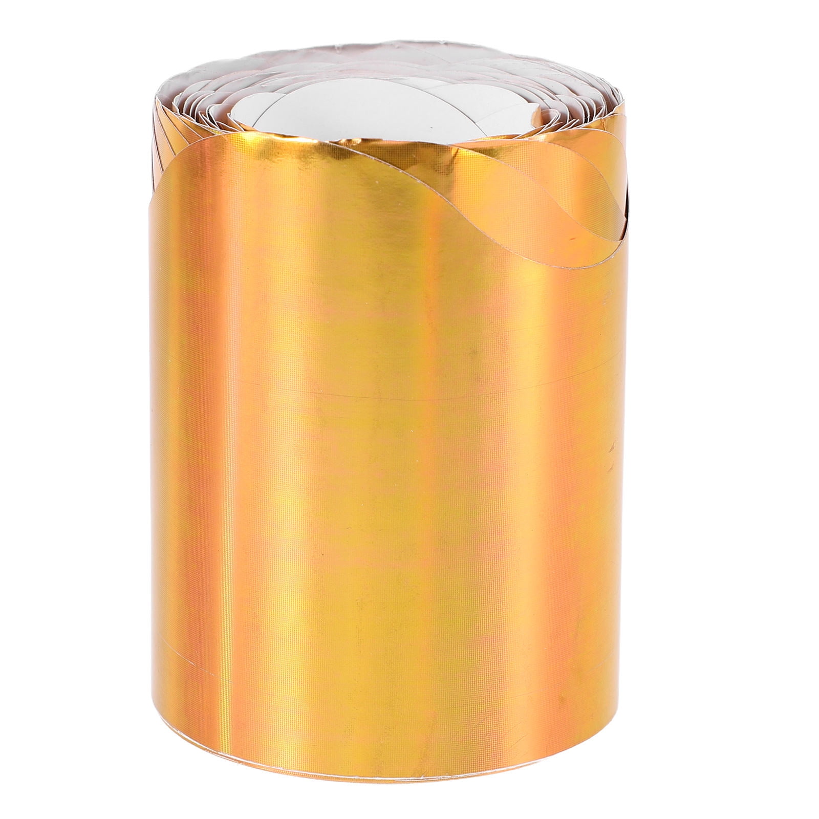 MLINS 1 Roll Fan Shaped Gold Border Paper Scalloped Border Trims ...