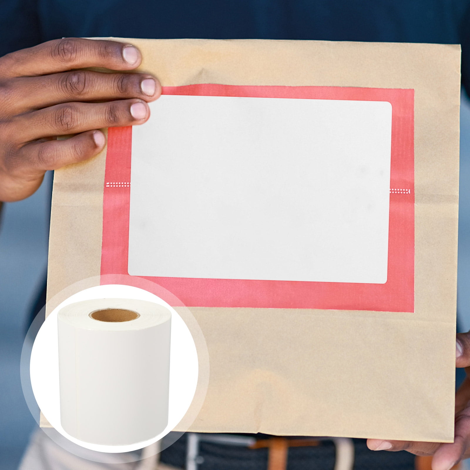 MLINS 1 Roll of Thermal Paper Express Labels Express Sheet Stickers ...