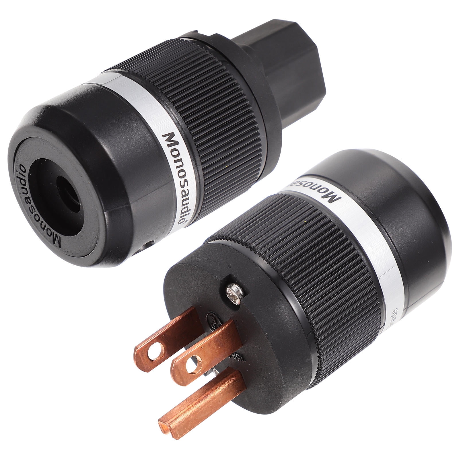 MLINS 1 Set AC Power Connector Standard HiFi Power Amplifier Power Plug ...