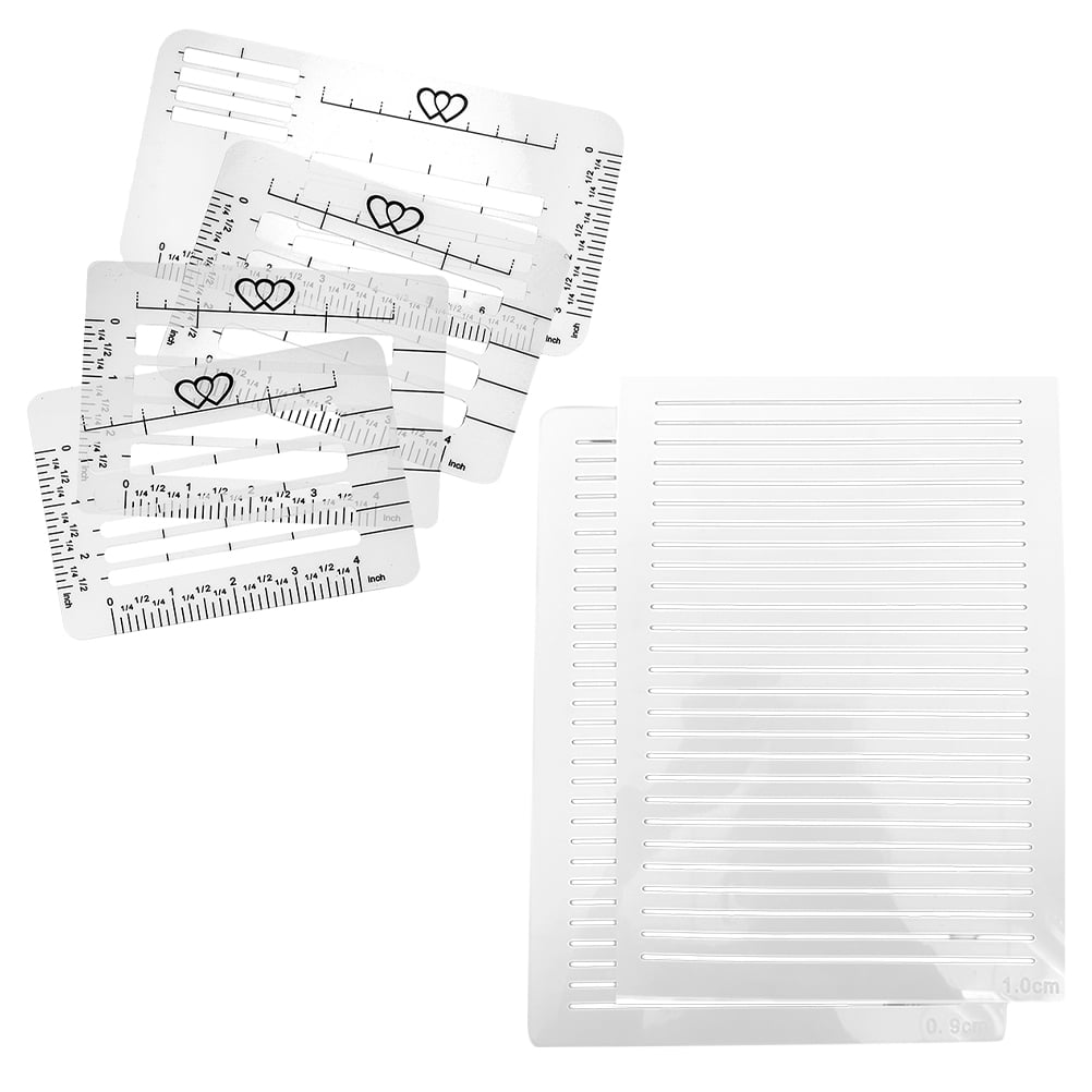 MLINS 1 Set Addressing Stencil Templates Large Number Stencils Envelope ...