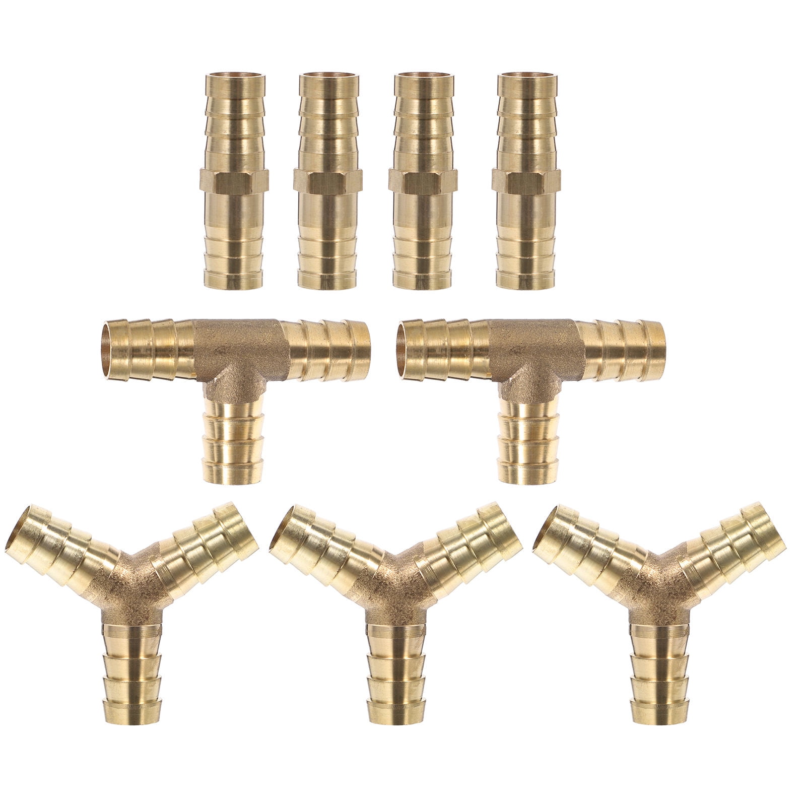 MLINS 1 Set Air Hose Fitting Assortment Straight Tee Y Shape Hose ...