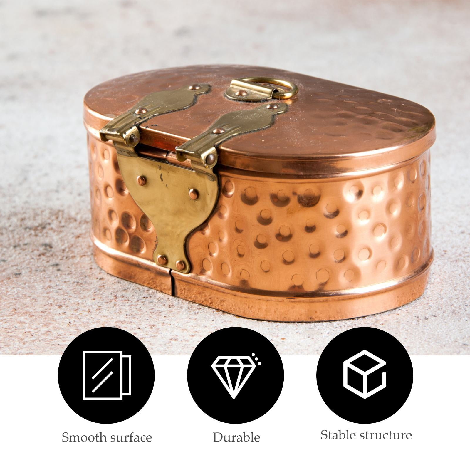 MLINS 1 Set Antique Wooden Box Latch Antique Case Hasp Antique Jewelry ...