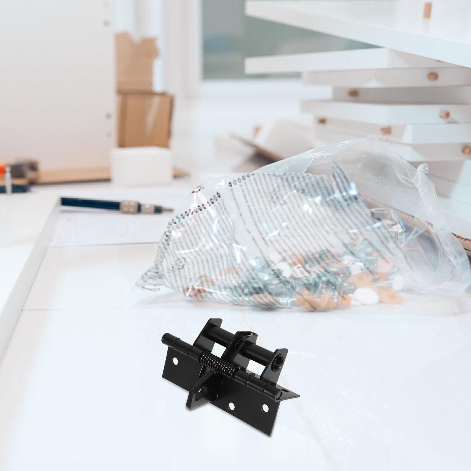 MLINS 1 Set Automatic Door Closer Hinge Self Closing Hinges Screen Door ...