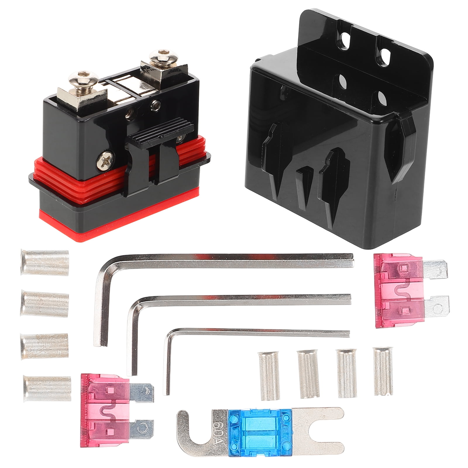 MLINS 1 Set of Automotive Audio Fuse Holder Amplifier Fuse Holder Audio ...
