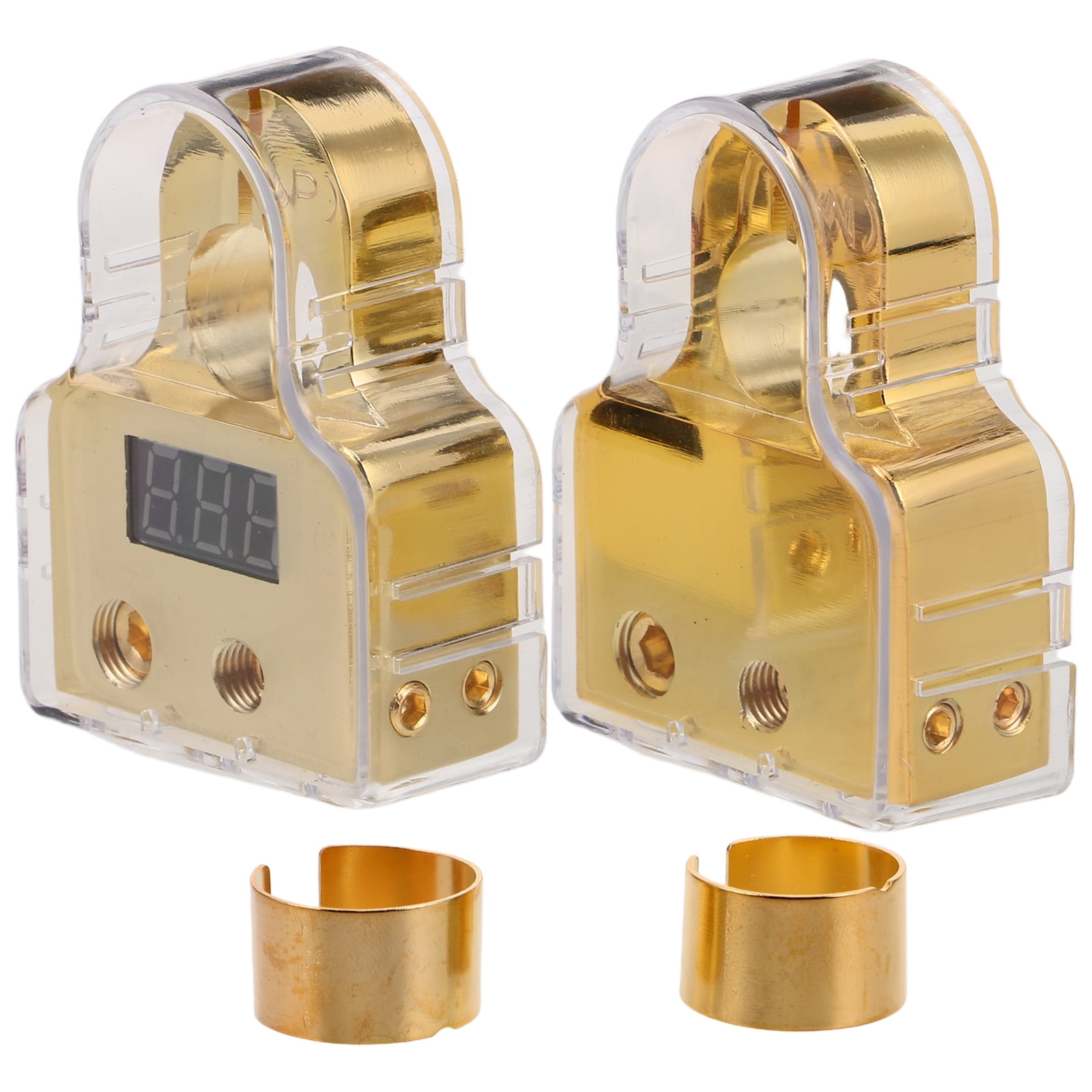 MLINS MLINS 1 Set Battery Terminals with Shims and Protective Covers ...