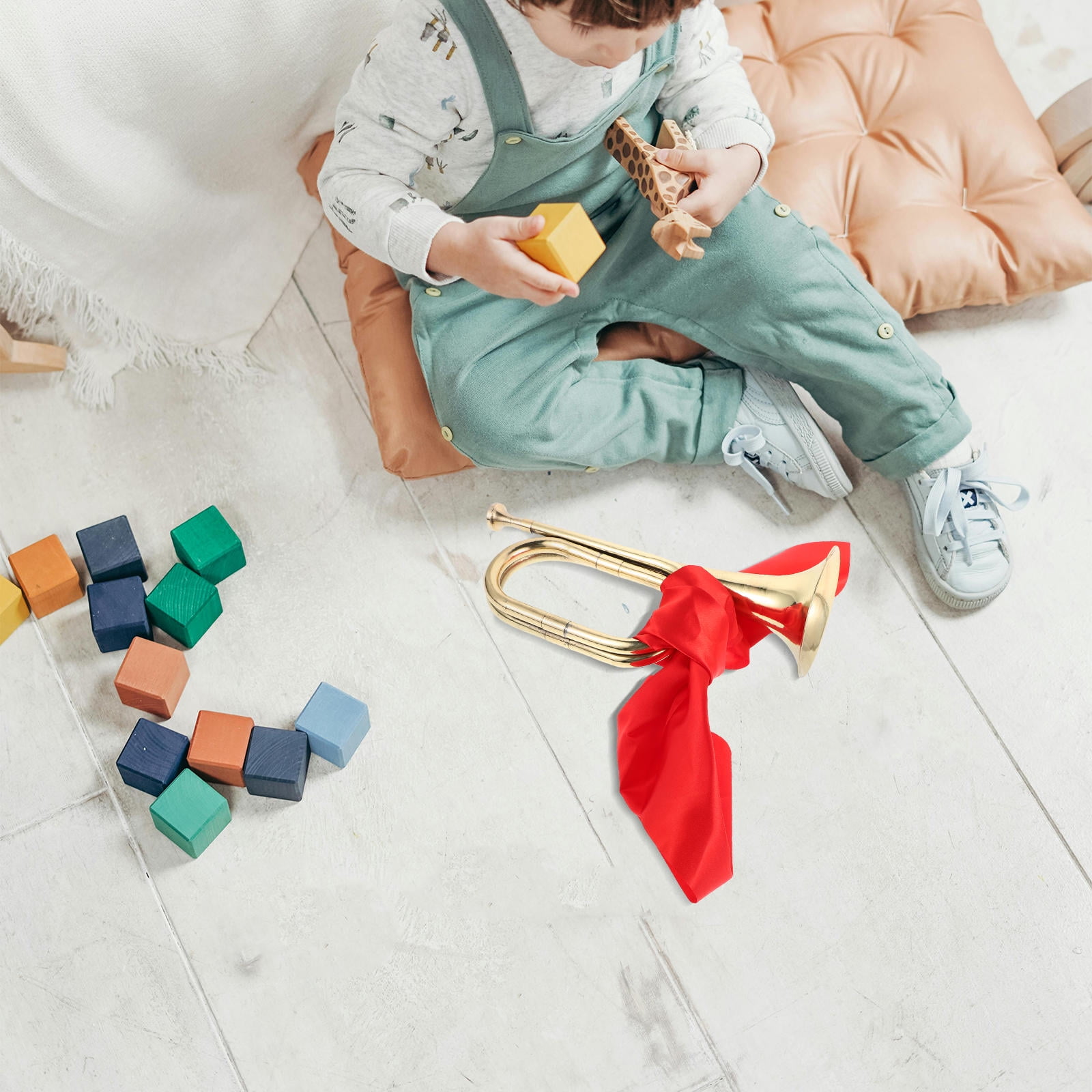 MLINS 1 Set Beginner Bugle Trumpet Student Bugle Trumpet Learning ...