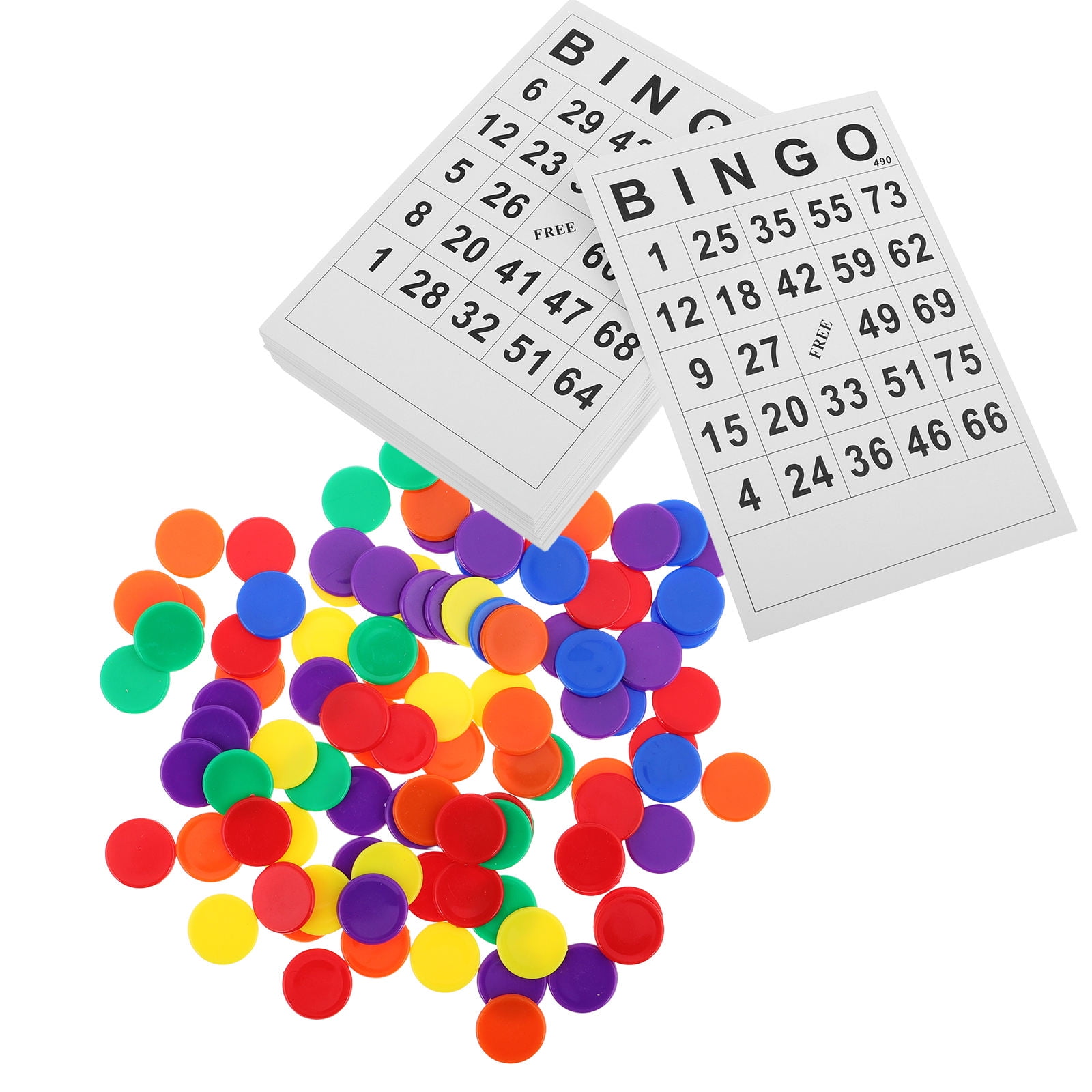 MLINS 1 Set Bingo Game Cards For Family Gatherings Entertaining Bingo ...