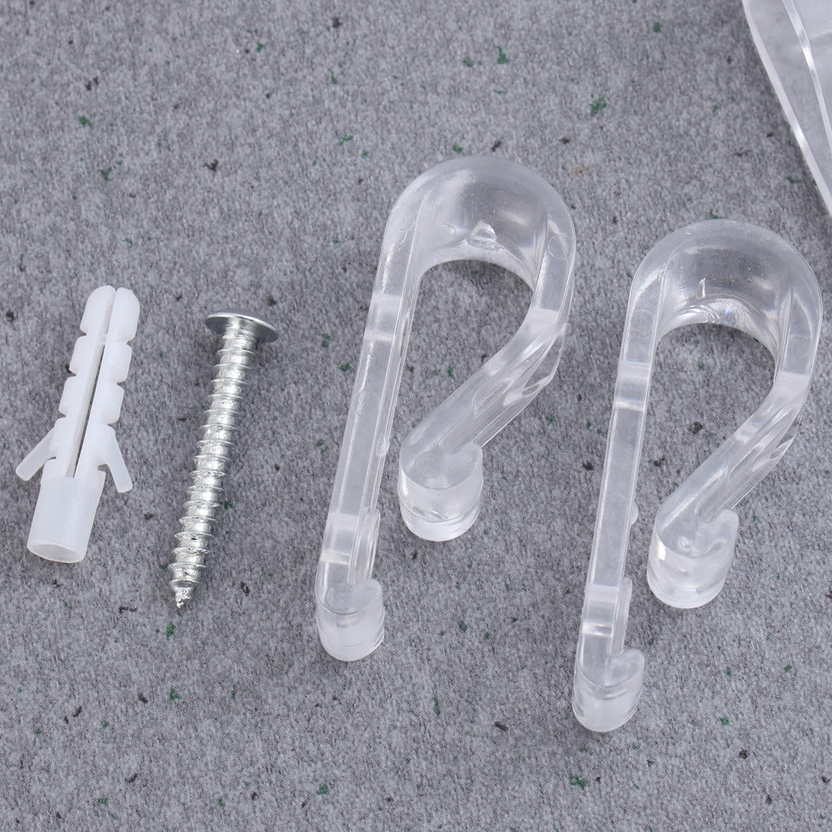 MLINS 1 Set Blinds Roller Curtain Plastic Clip Hook Screws for Vertical ...