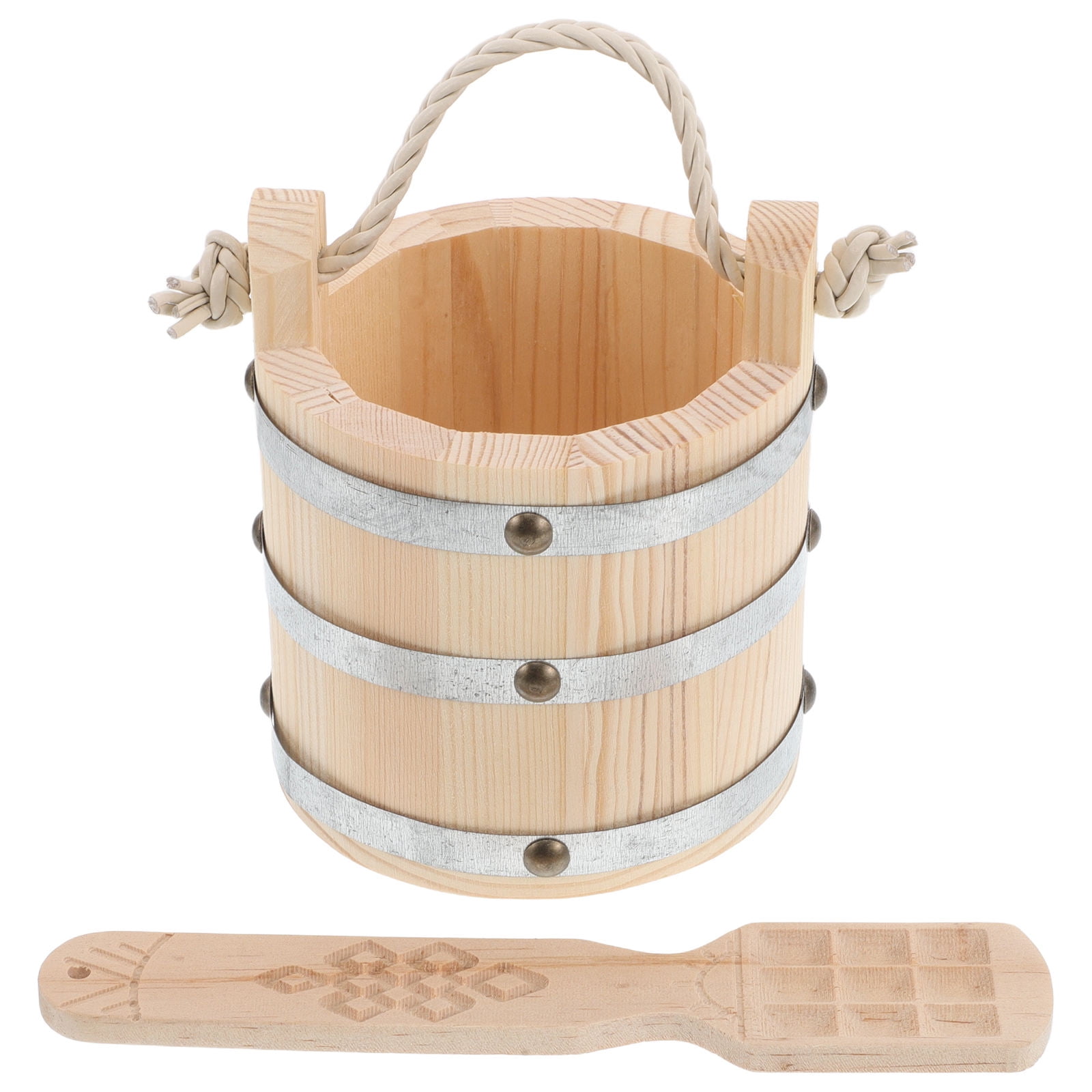 MLINS 1 Set Butter Barrel with Scoop Yogurt Bucket Sushi Rice ...