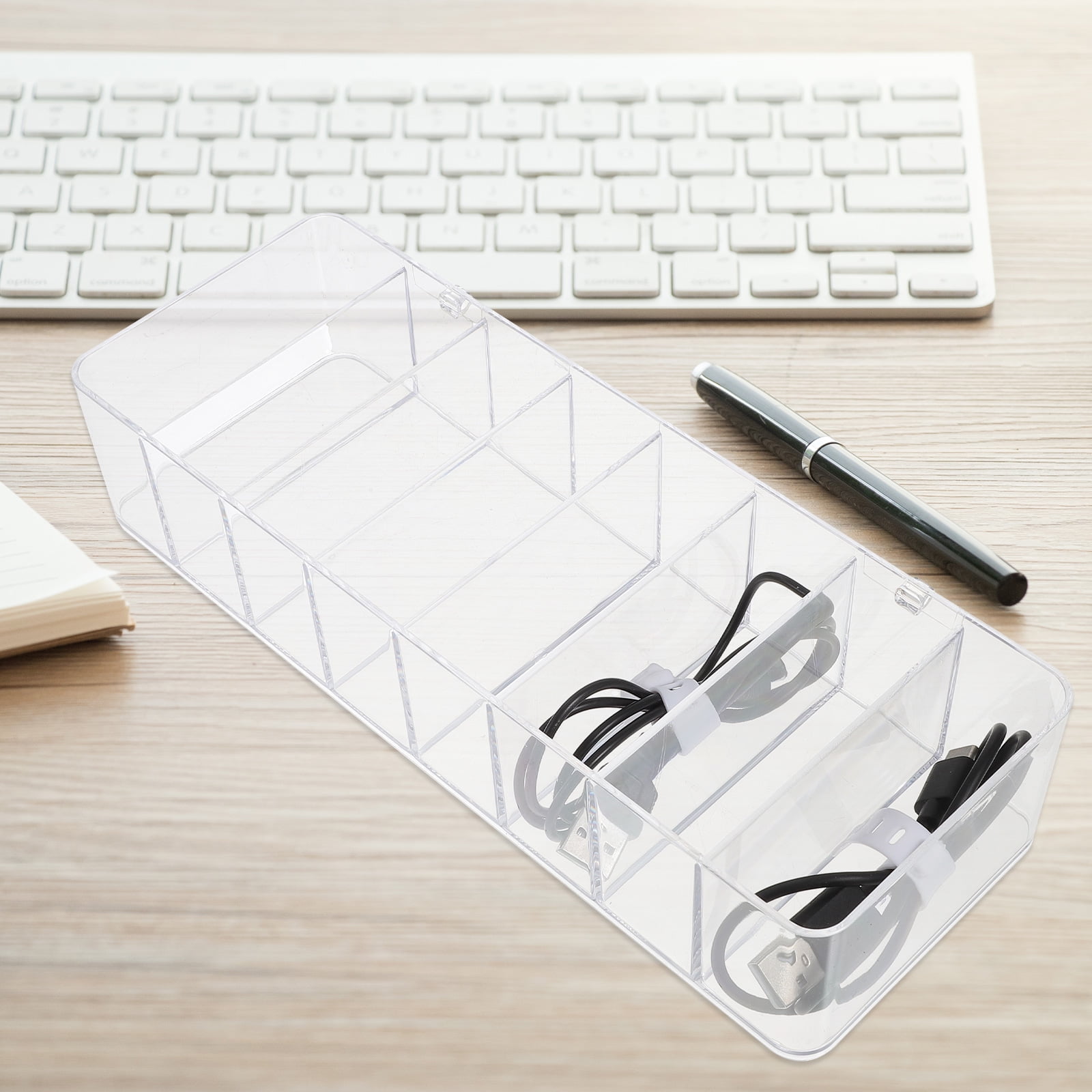 MLINS 1 Set Cable Management Box Charger Management Box Storage Bin ...