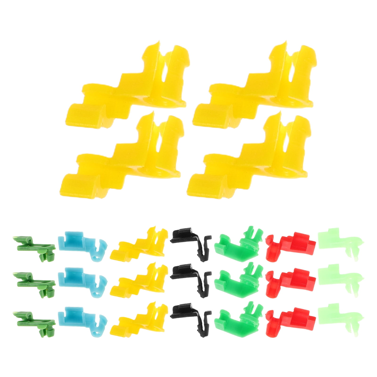 MLINS 1 Set Car Door Handle Lock Rod Clips for Tailgate and Hood Latch ...