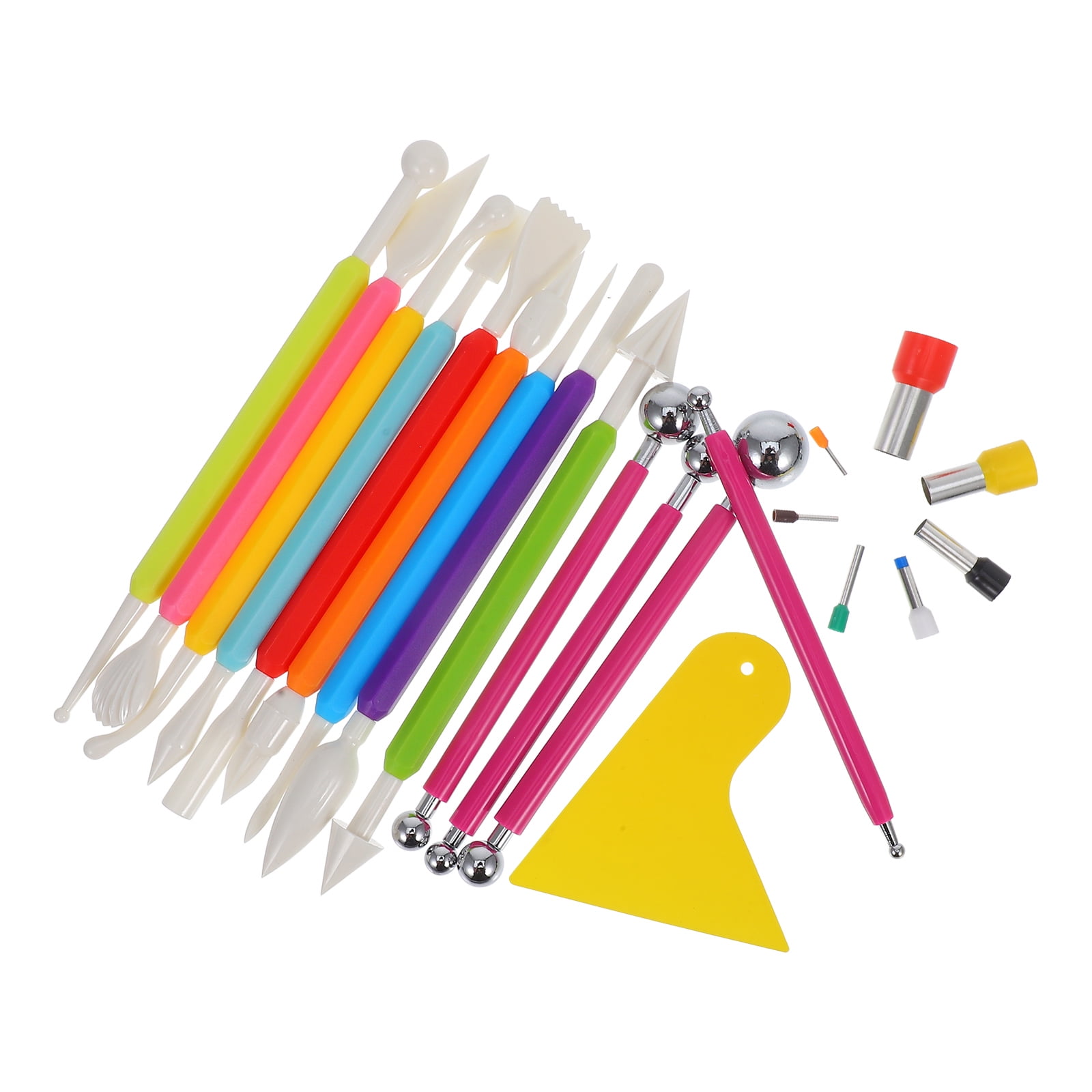 Durable Metal Clay Sculpting Kit with Dotting Tools for Pottery Projects and Daily Use Art ...