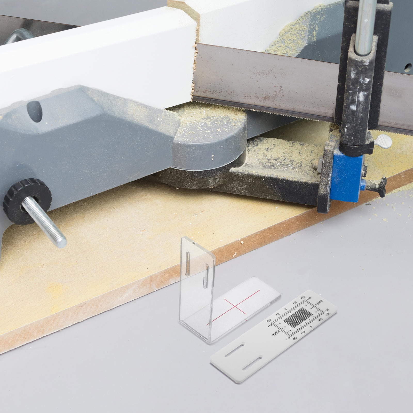 MLINS 1 Set Clear Plastic Corner Crack Gauge Accurate Monitoring Tool ...