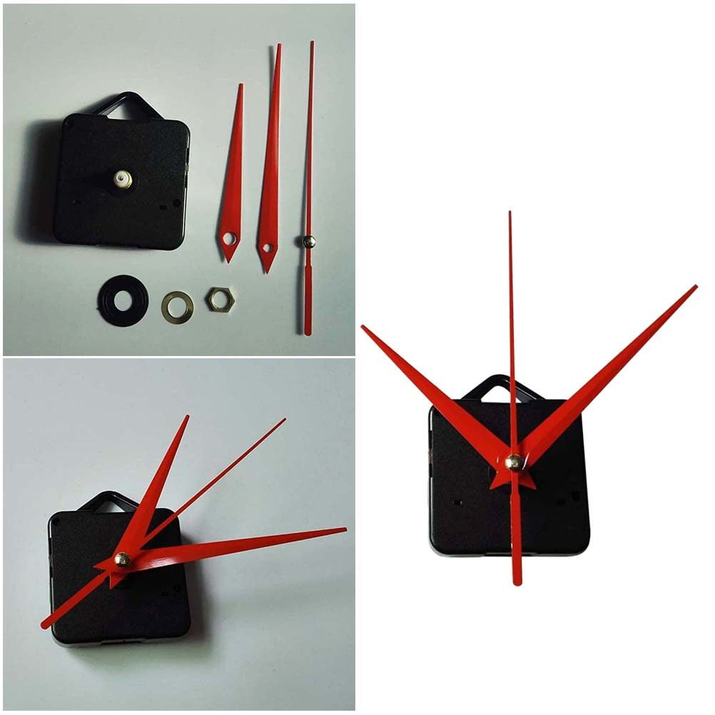 MLINS 1 Set Clock Movement Kit Timekeeping Diy for Wall Clocks Round ...