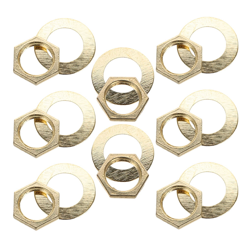 MLINS 1 Set Clock Nut Gasket Clock Washers Clock Parts Repair Clock ...