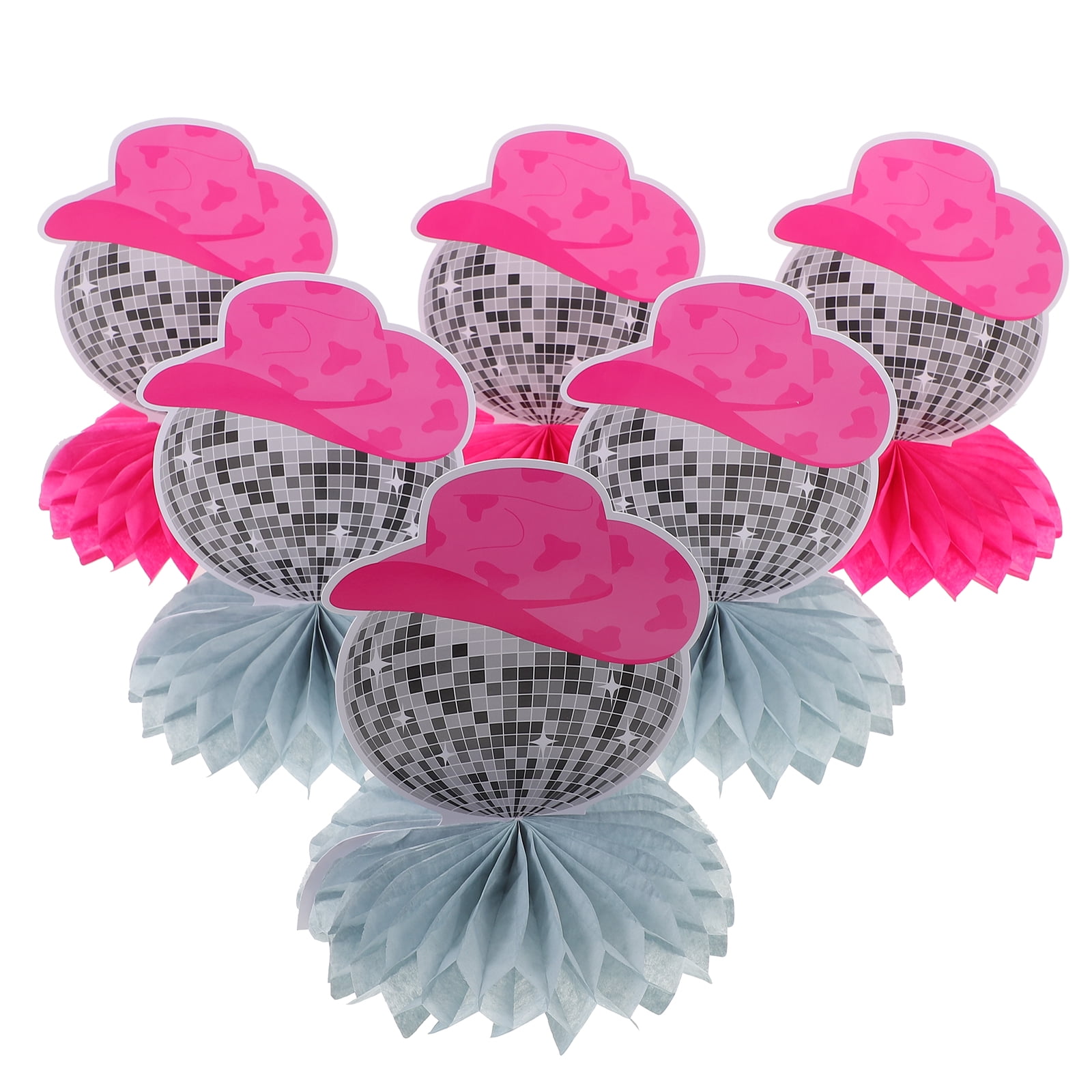 MLINS 1 Set Disco Birthday Party Decoration Colorful Disco Ball Table ...