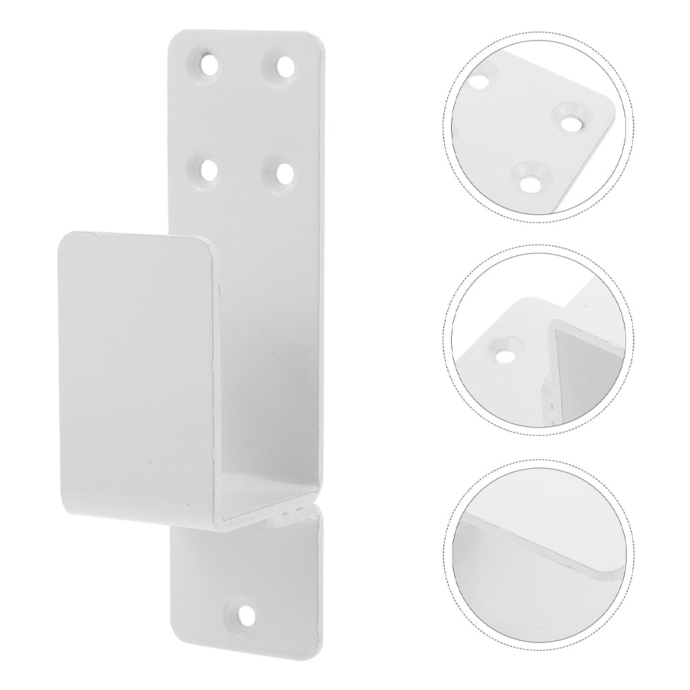 MLINS 1 Set Door Mount Brackets U Bracket Sliding Bar Support Holder ...