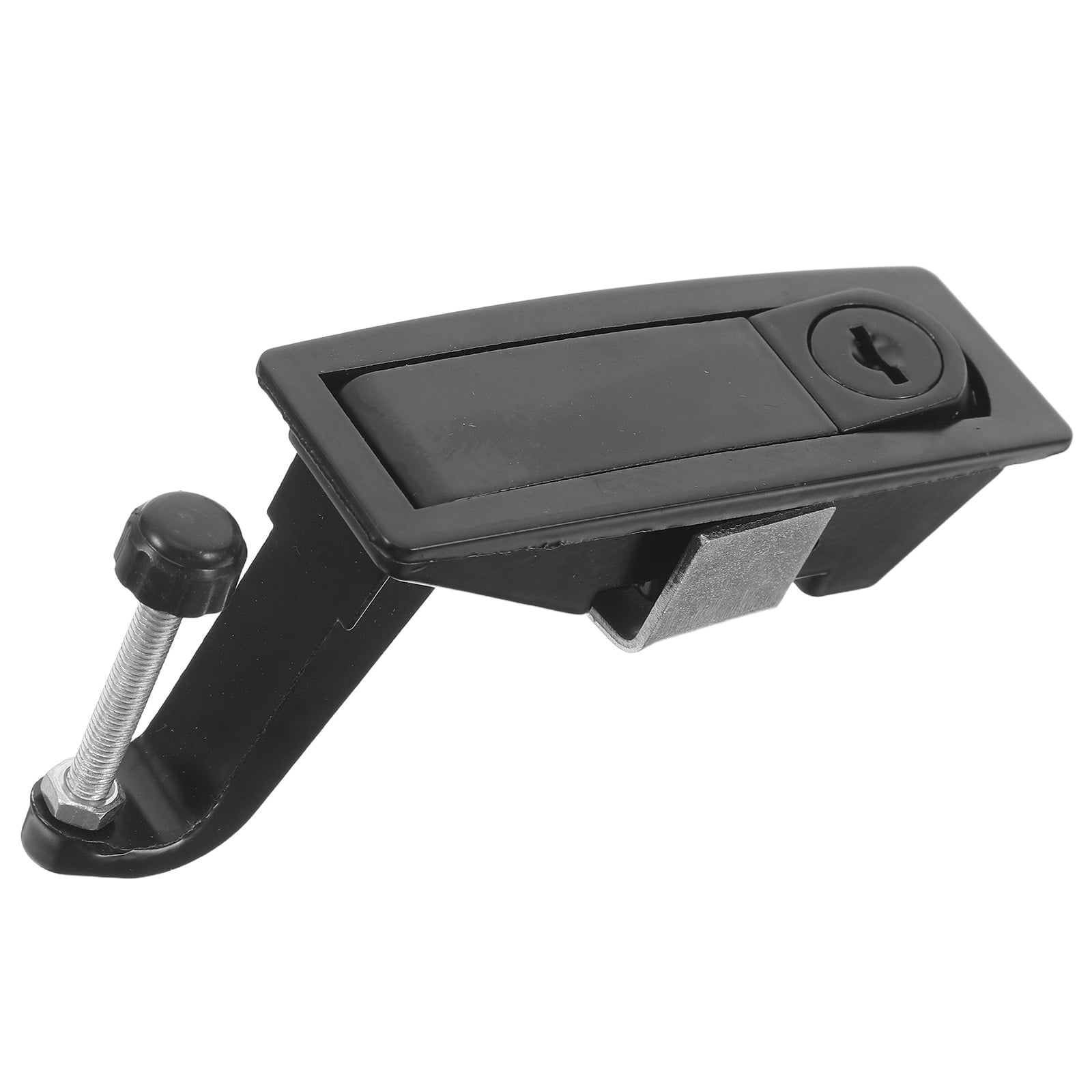 MLINS 1 Set Electric Cabinet Door Lock Flat Alloy Panel Lock With Key ...