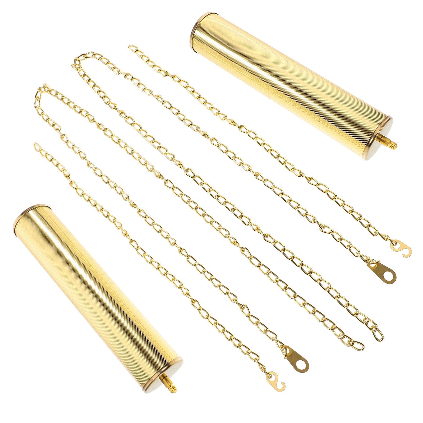 MLINS 1 Set Elegant Hollow Metal Clock Pendulum Floor Clocks Mechanical ...