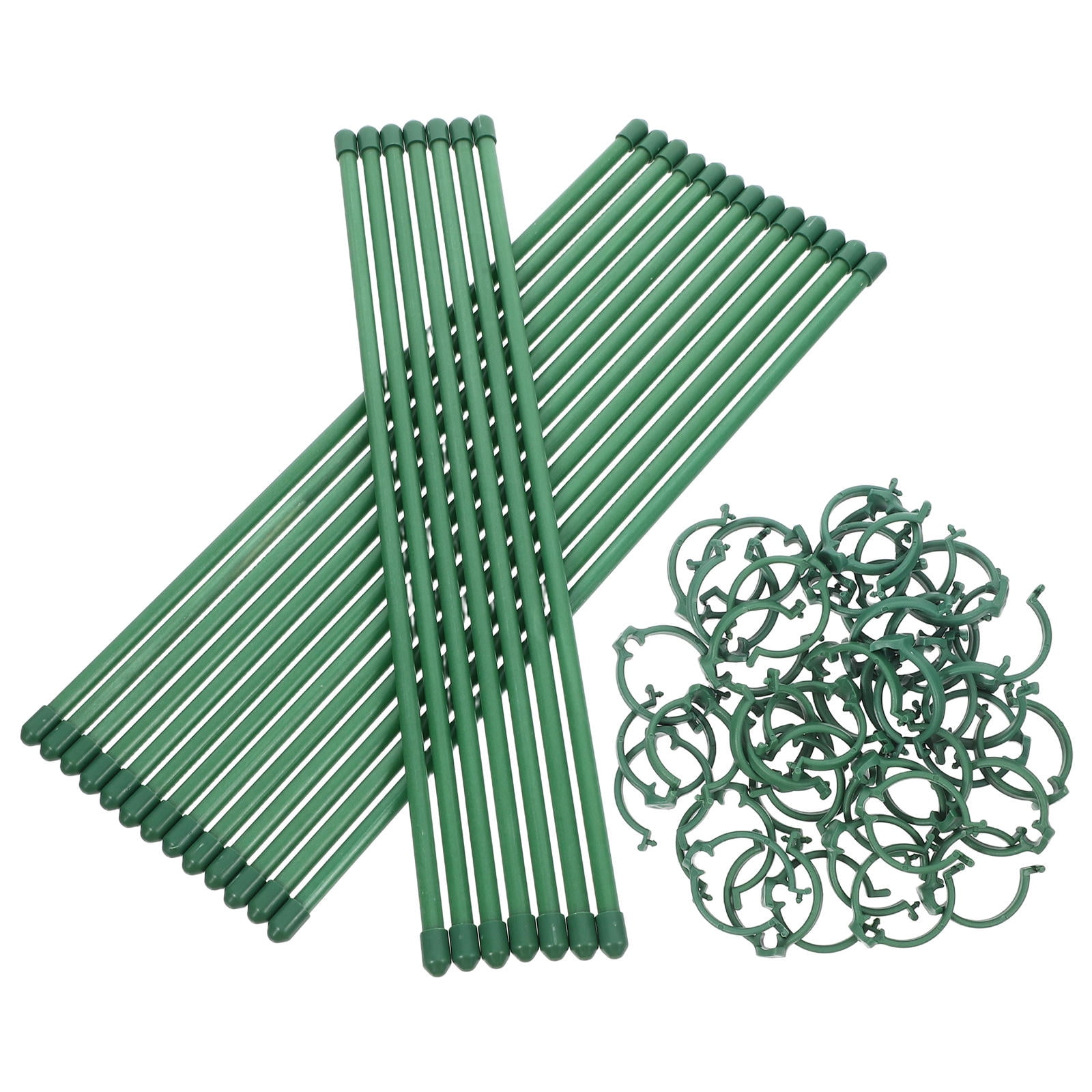 MLINS 1 Set Garden Orchid Stakes Plastic Plant Support for Flowers Stem ...