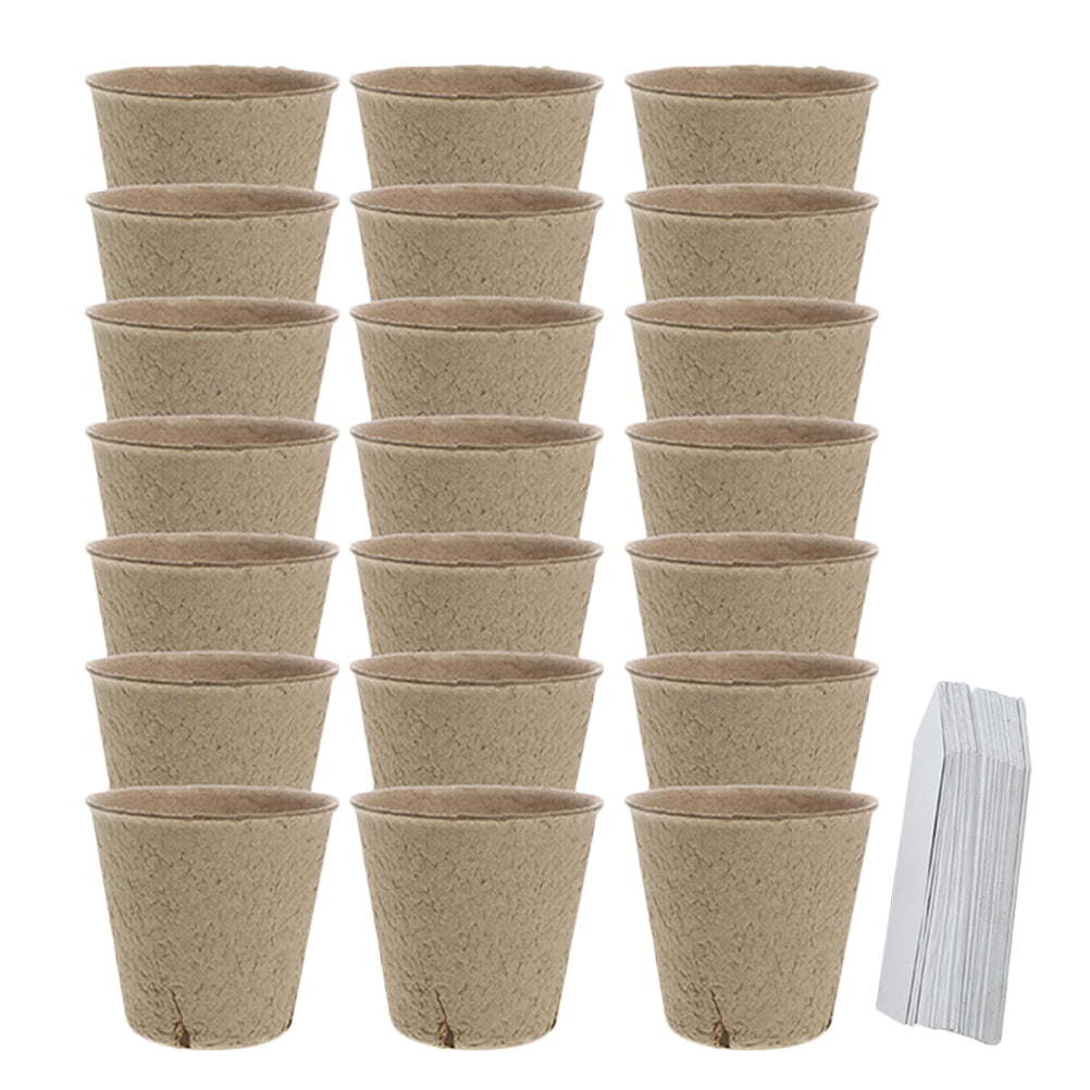 PTOOTP Nursery Pot Germination Pots Plastic Brown 1 Set - Walmart.com