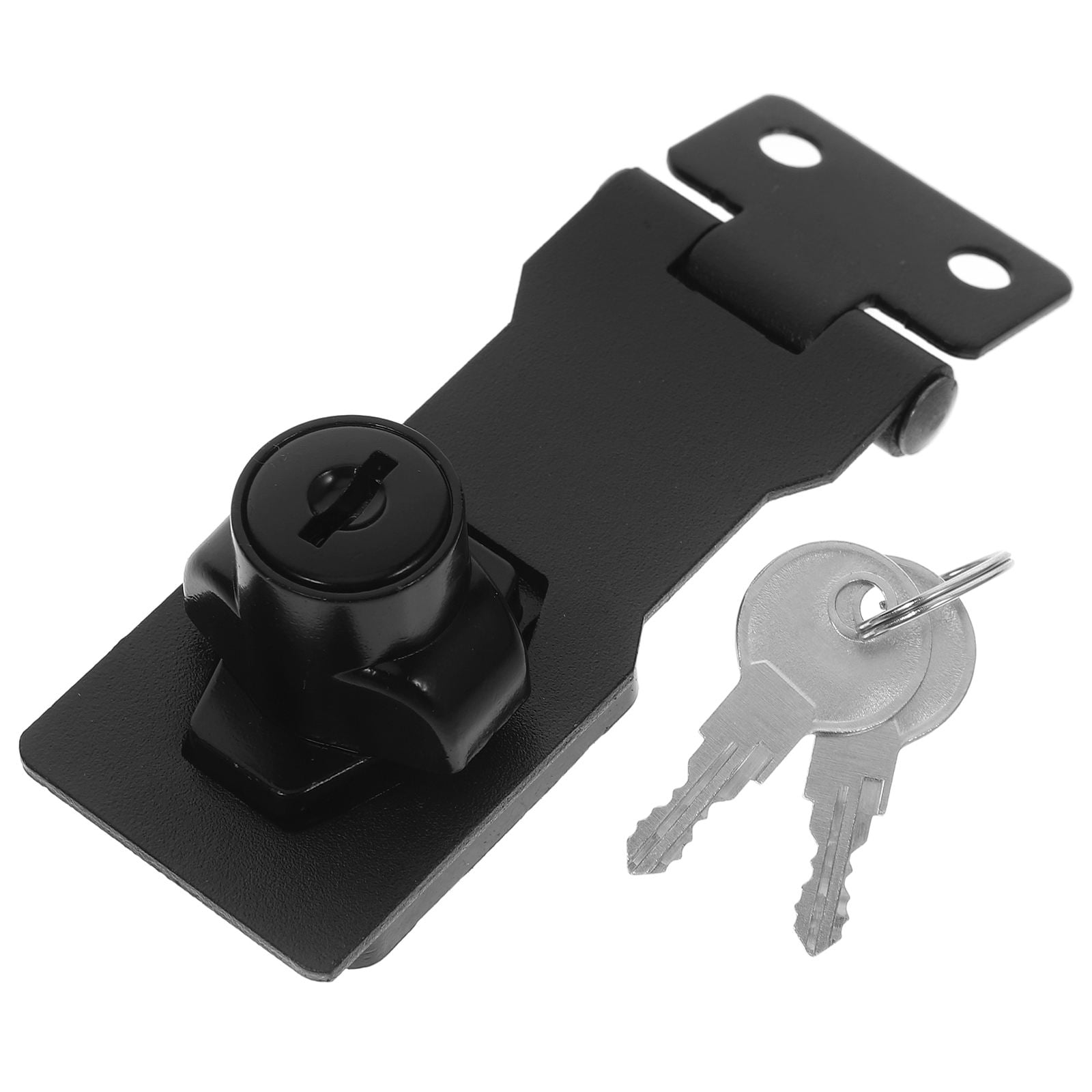 1 Set Keyed Hasp Lock For Metal Cabinets Cabinet Lock With Keys Secure ...