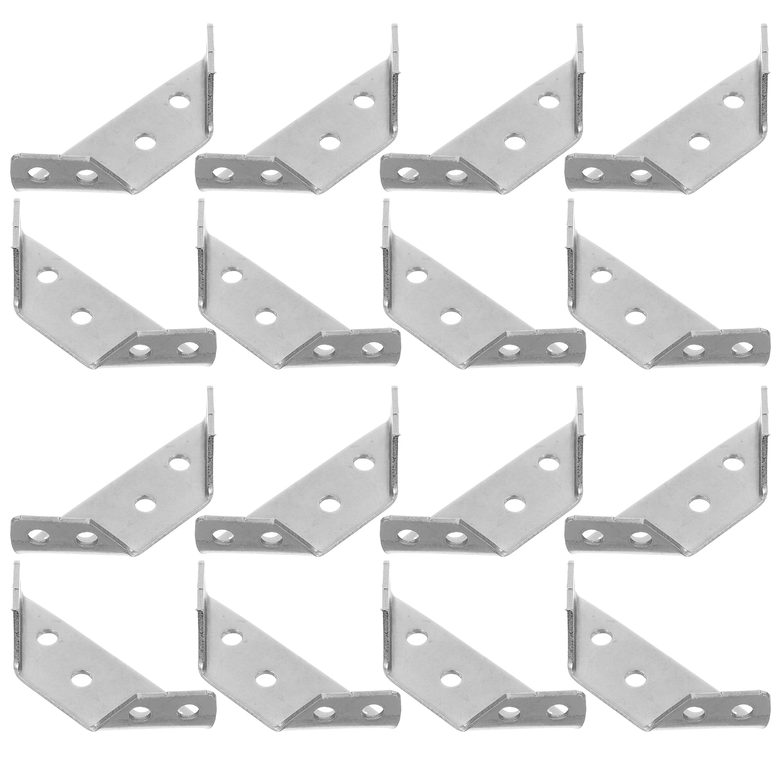 MLINS 1 Set of Heavy Duty Stainless Steel Corner Brackets for Wood ...
