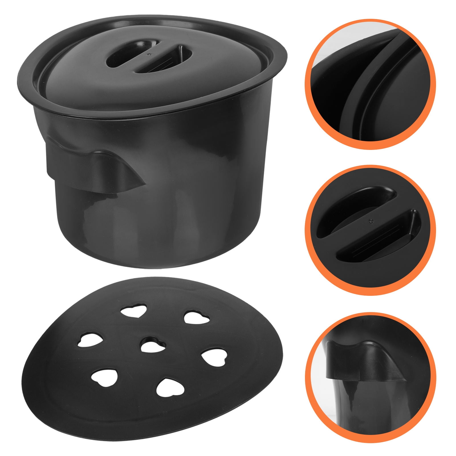 MLINS 1 Set Hygienic Usage Chamber Pot For Elderly And Disabled In ...