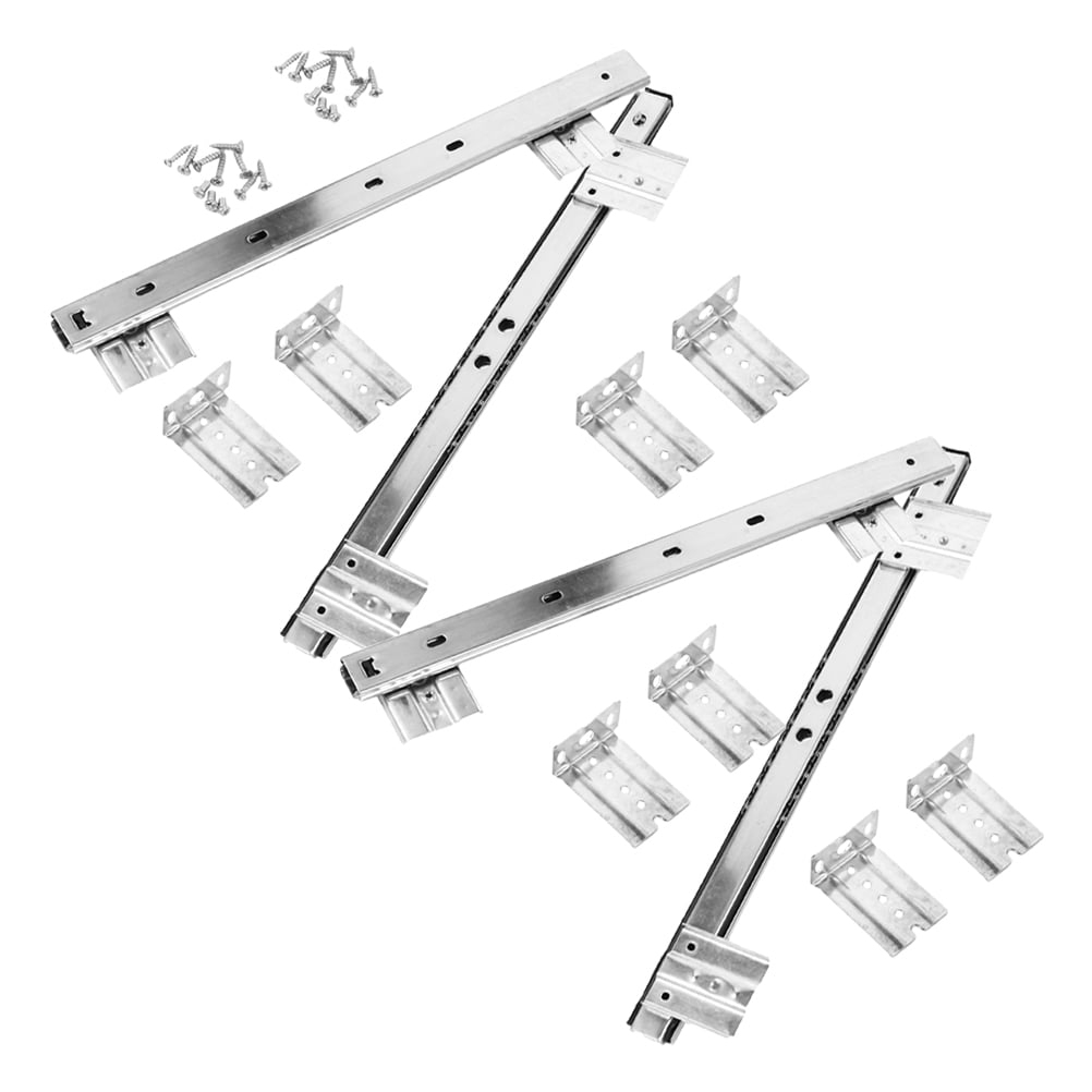 Mlins 1 Set Keyboard Guide Rail Keyboard Slide Replacement Computer Table Drawer Slide