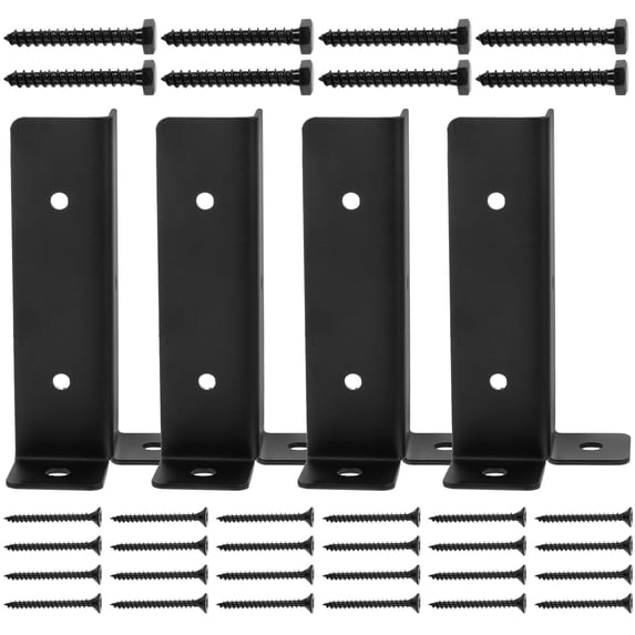 MLINS 1 Set Mailbox Post Cover Post Base Protector Deck Post Bracket ...