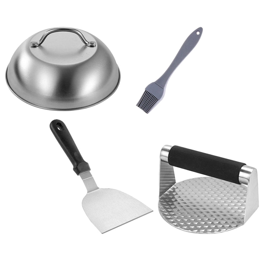 MLINS 1 Set Metal Burger Press Kitchen Burger Patty Maker Stainless ...