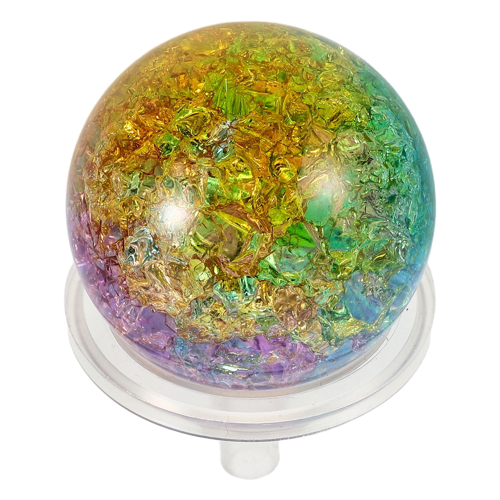 MLINS 1 Set Of Ice Cracked Glass Sphere Desktop Cracked Ball Decor Glass Ball Decoration Ice ...