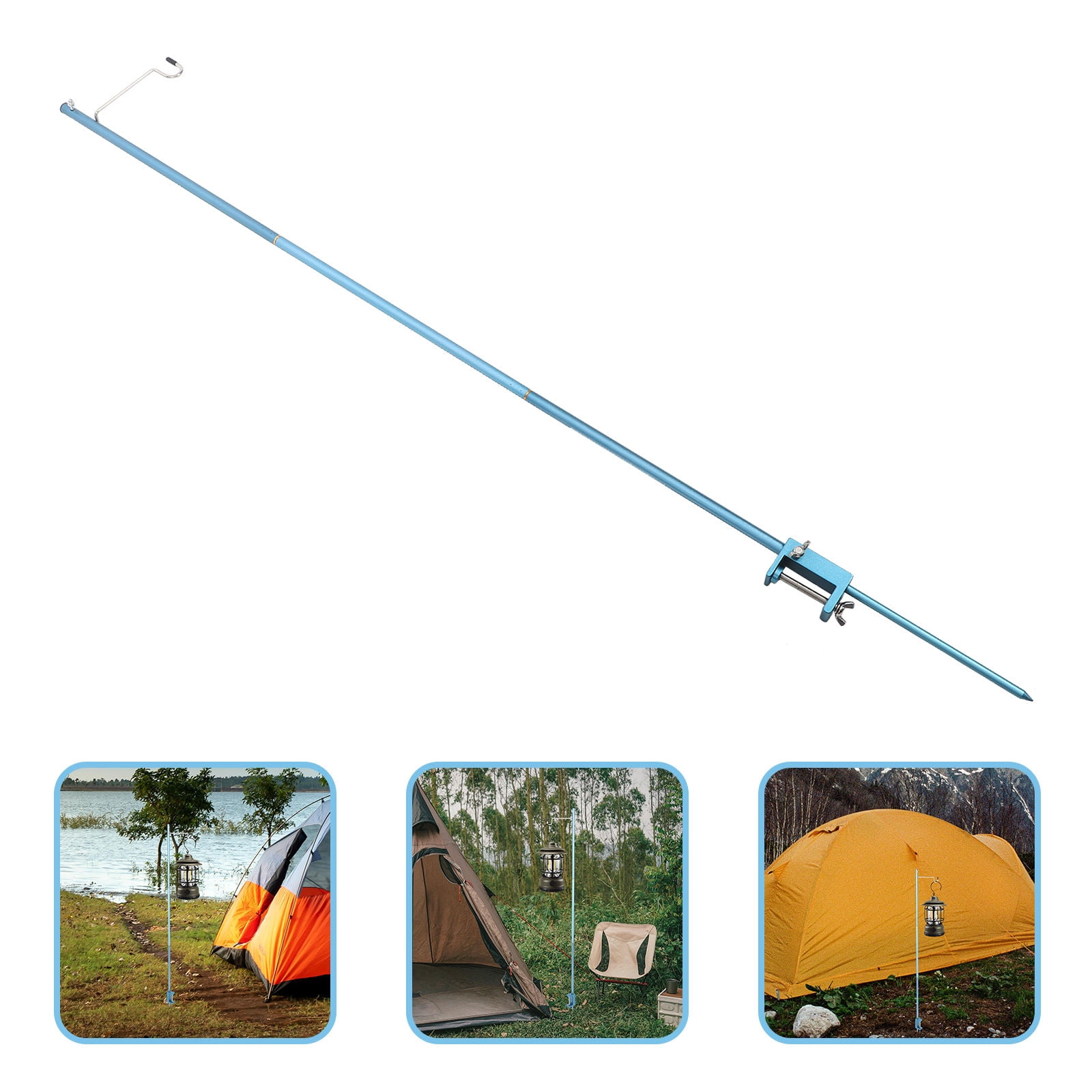 MLINS 1 Set Outdoor Lamp Rack Aluminum Alloy Light Pole Hanger for ...