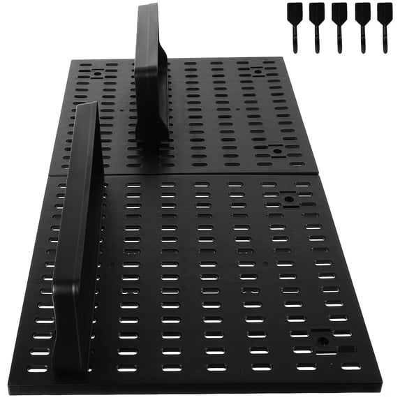 MLINS 1 Set Pegboard Combination Kit Plastic Pegboard Wall Organizer ...