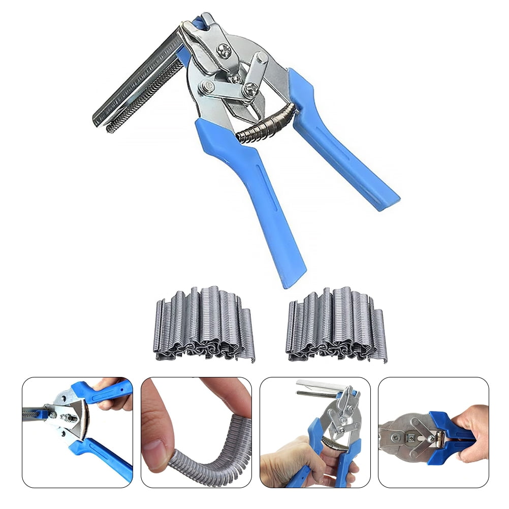 MLINS 1 Set Poultry Cage Clamp Poultry Cage Fasten Plier Plastic Alloy ...
