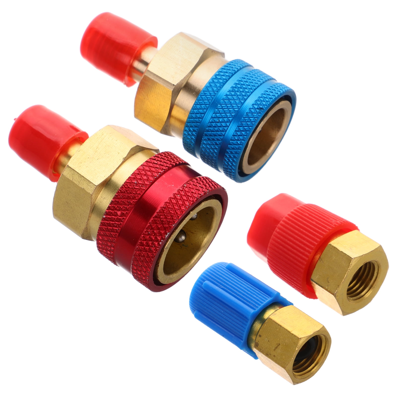 FENGGUIQU 1Set Brass Car Air Conditioner Recharge Kit with Quick ...