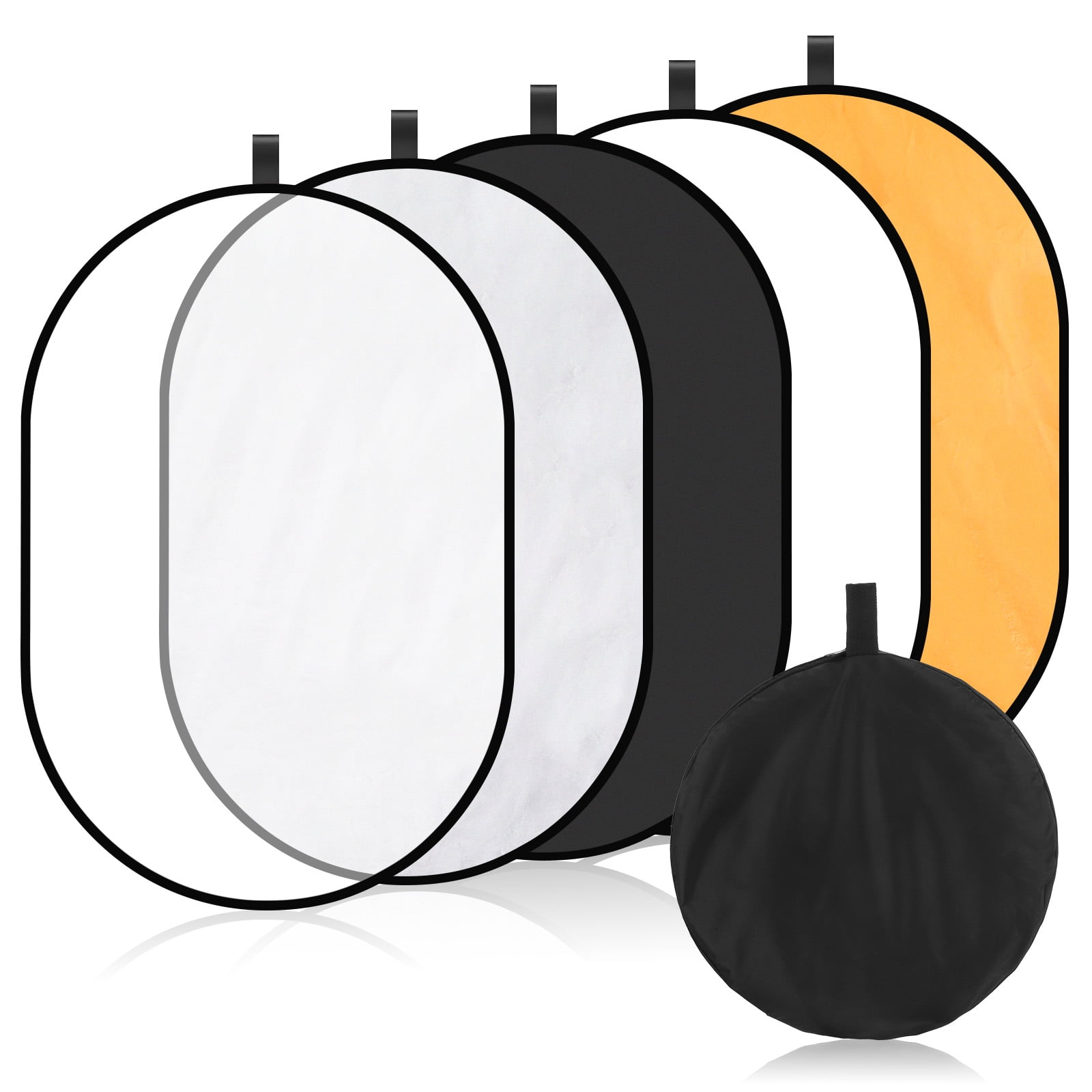 MLINS 1 Set Reflector Photography Portable Light Diffuser Reflector Pop ...