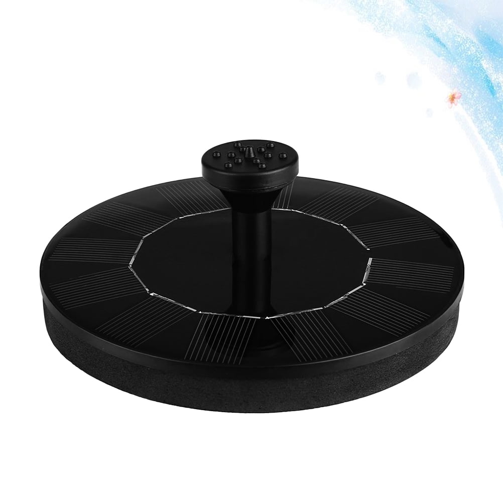 MLINS 1 Set Solar Powered Fountain Pump Floating Water Fountain for ...