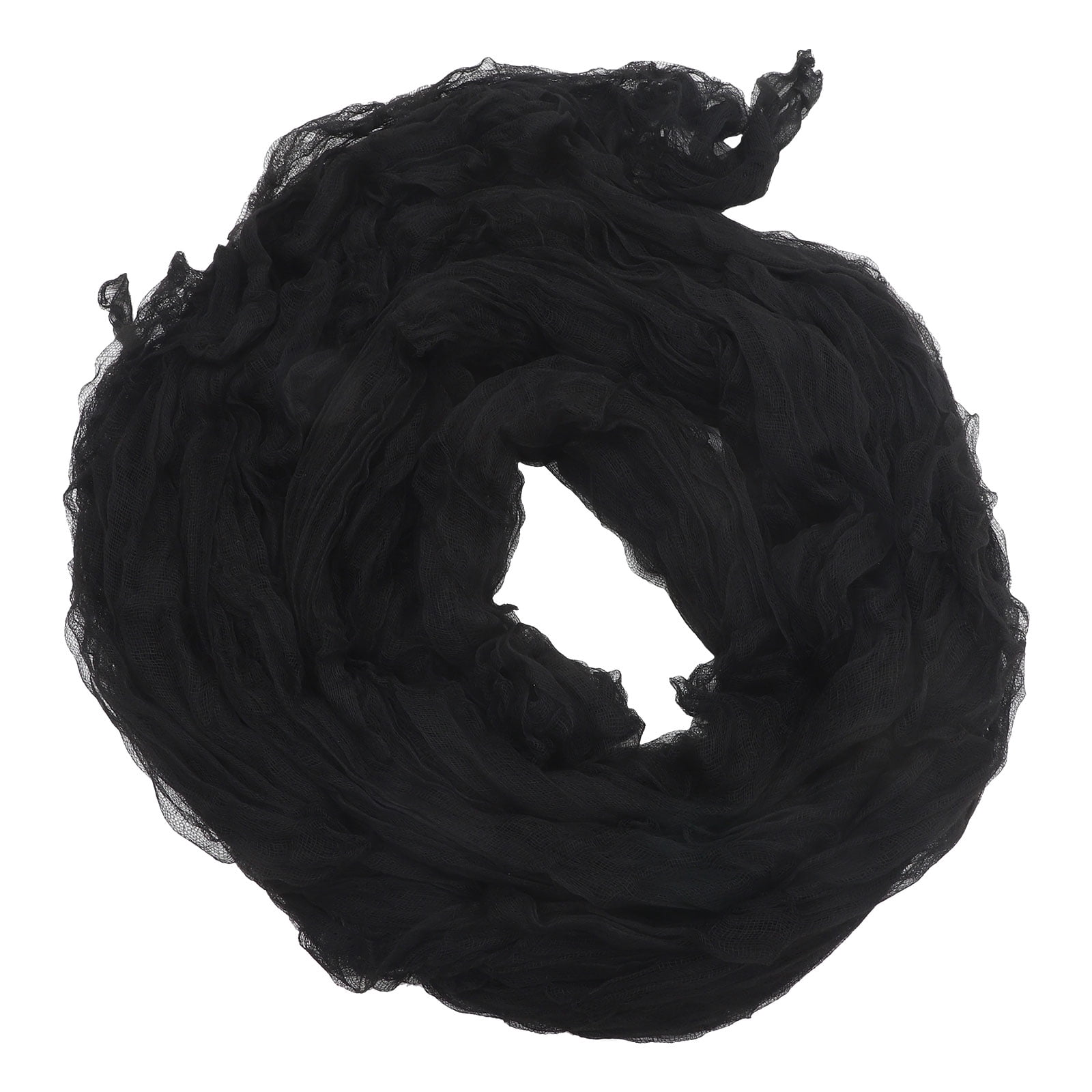 PTOOTP Spooky Fabric Cloth Gauze Prop Black Gauze 1Set - Walmart.com