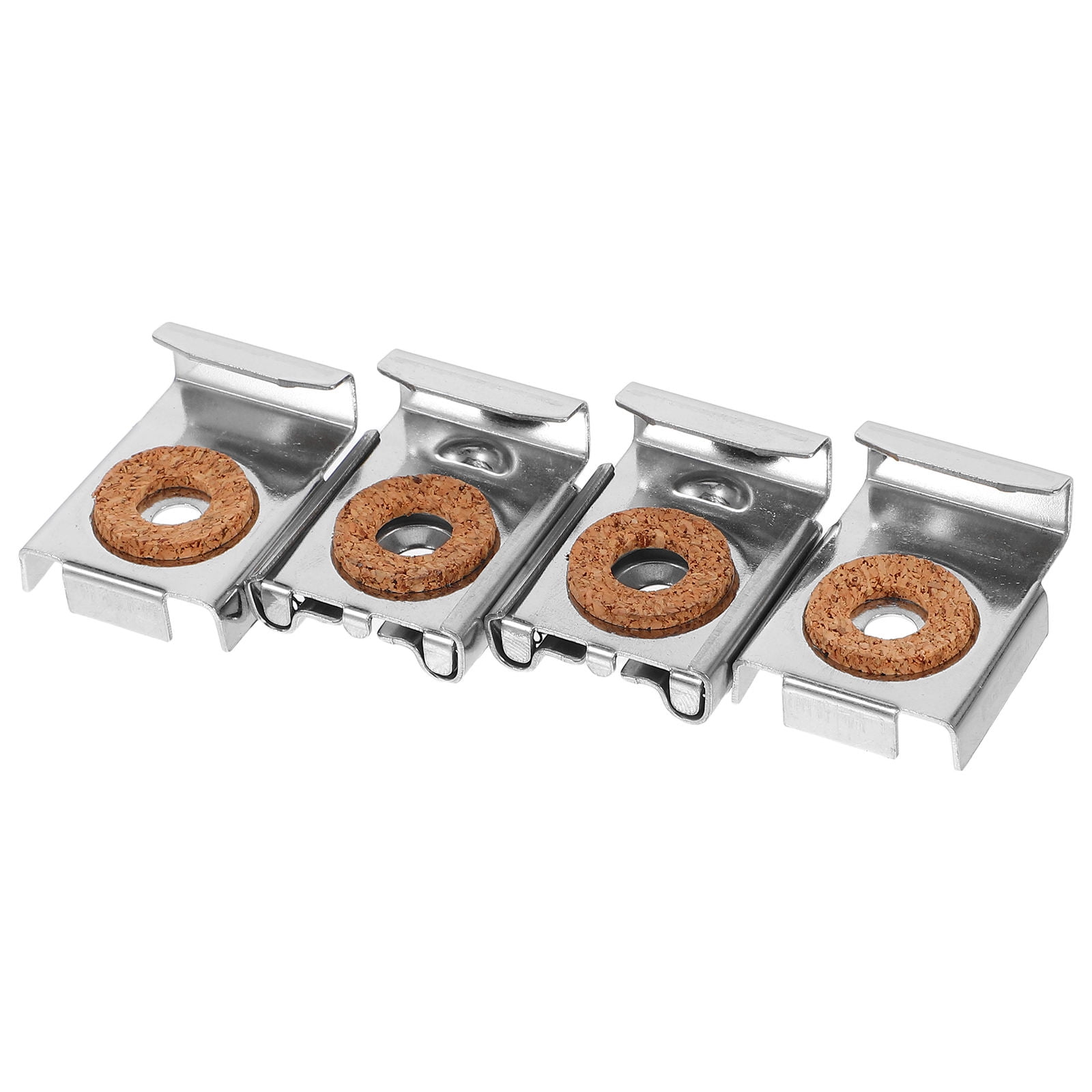 MLINS 1 Set Stainless Steel Mirror Clips For Frameless Mirrors Square ...