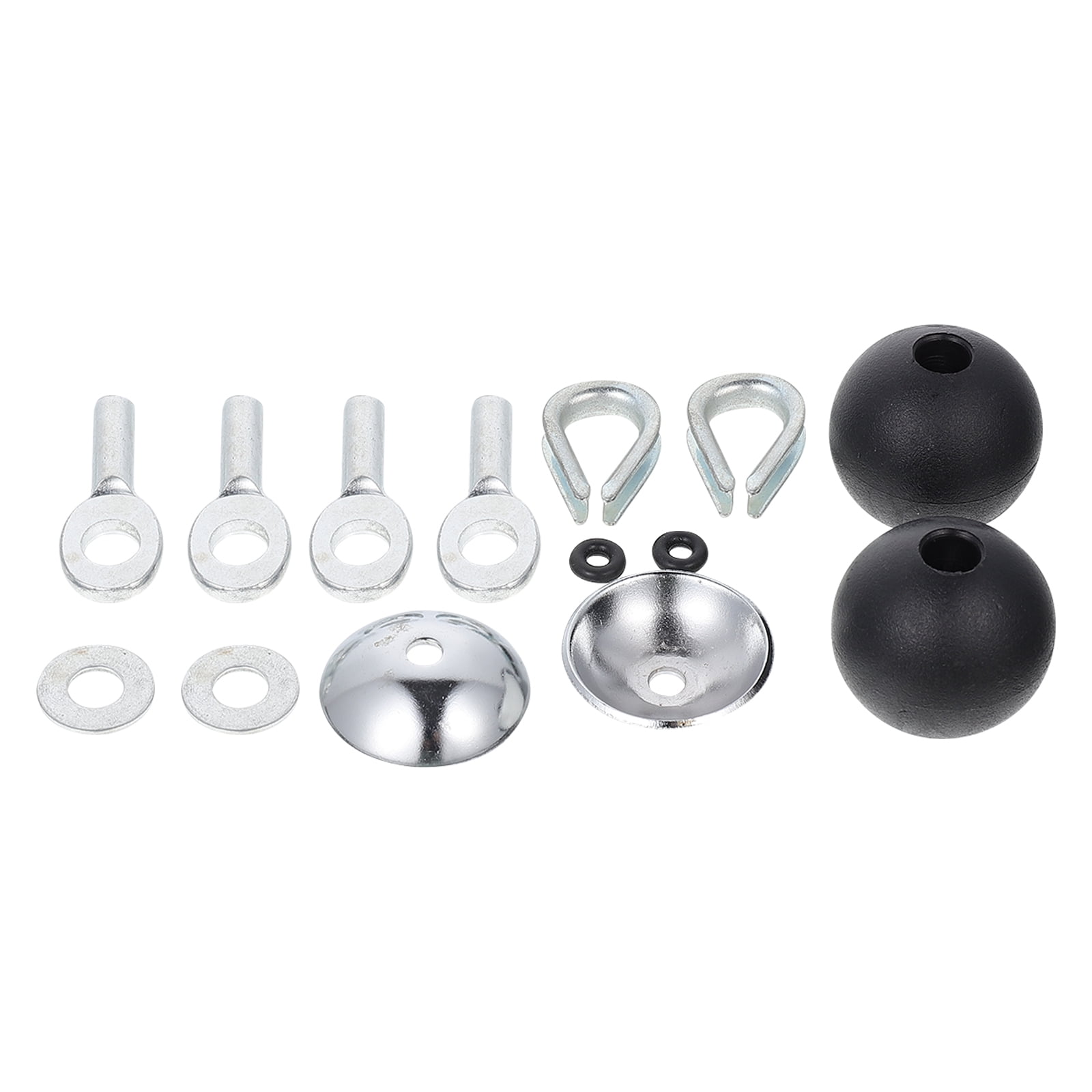 MLINS 1 Set Steel Wire Rope Connectors Iron and Plastic Fitness ...