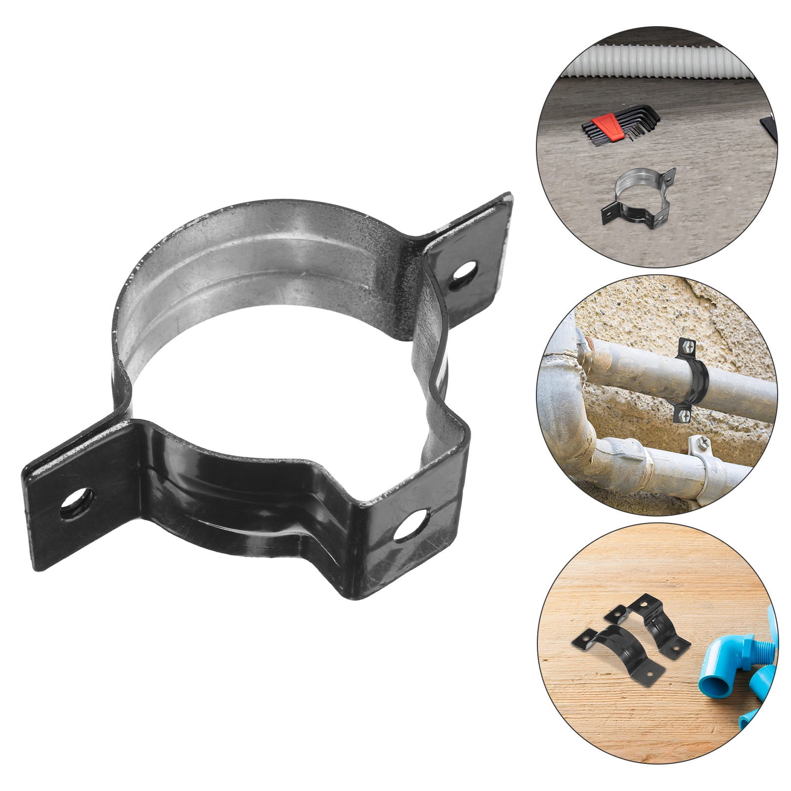 MLINS 1 Set U Bracket Tube Strap Tension Clip Assortment Kit Rigid Pipe ...
