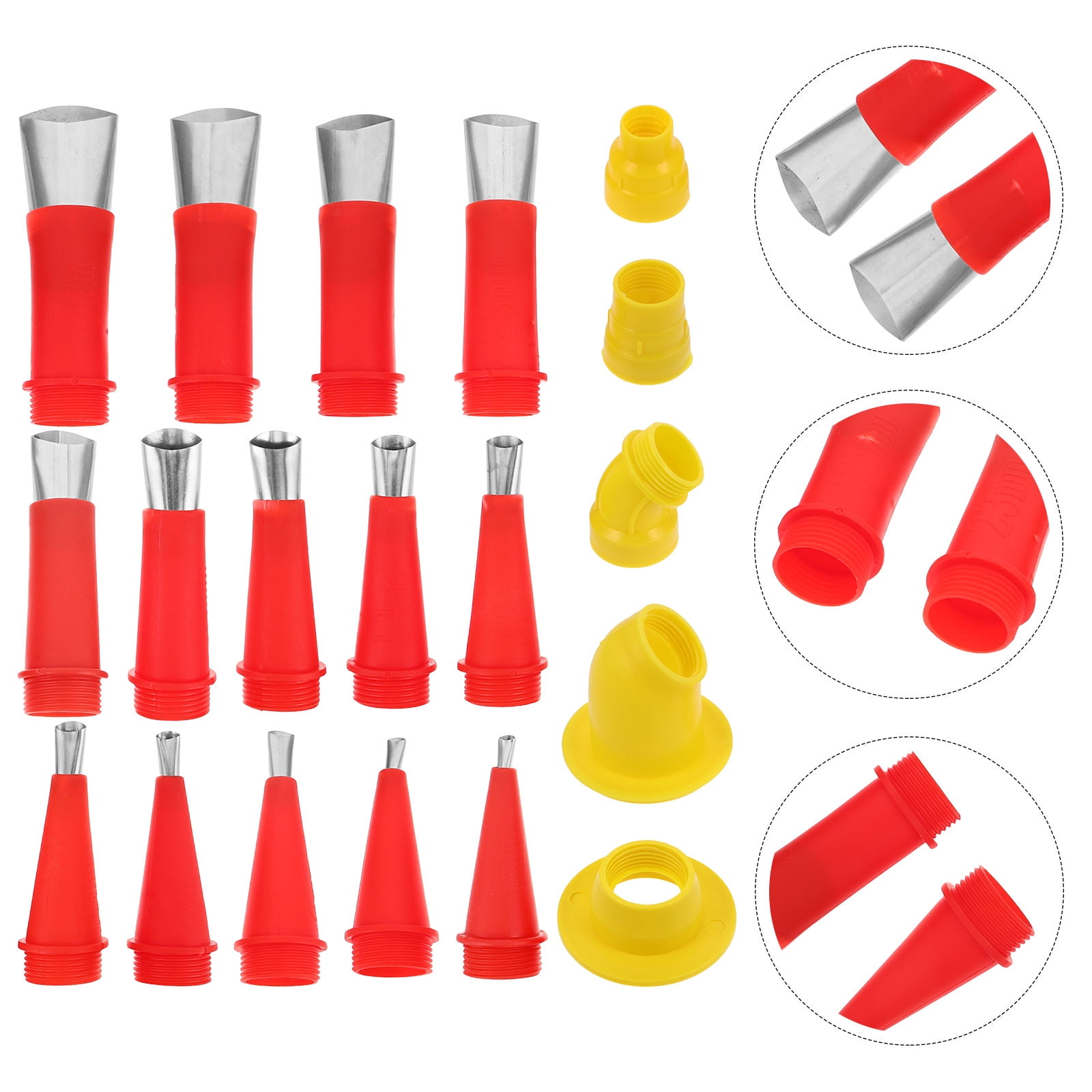 MLINS 1 Set Versatile Caulking Applicator Tool With Detachable Base And ...