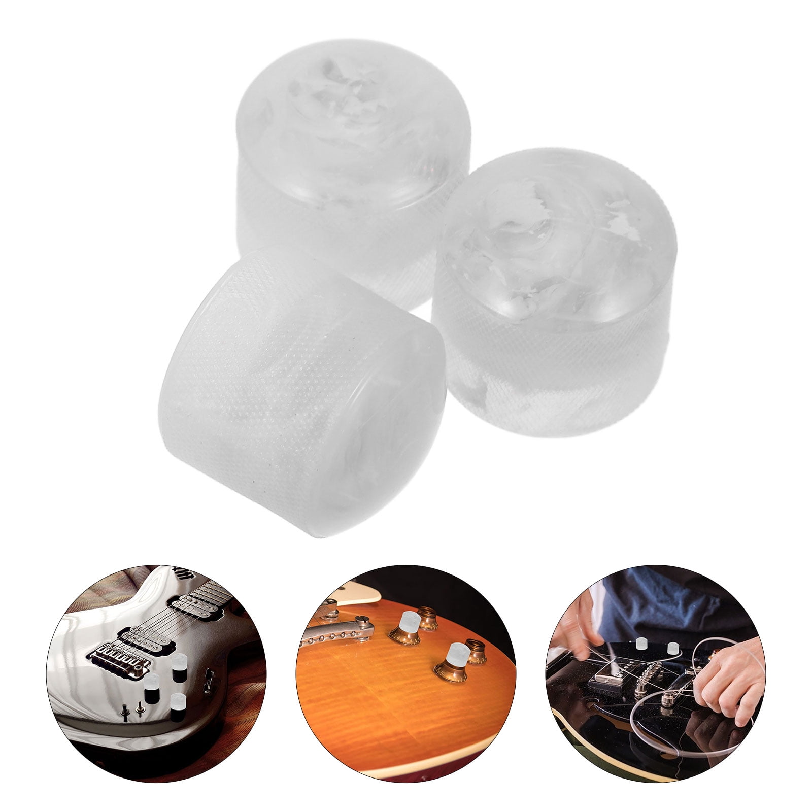 MLINS 1 Set Volume Tone Control Knobs Potentiometer Instrument Knobs ...