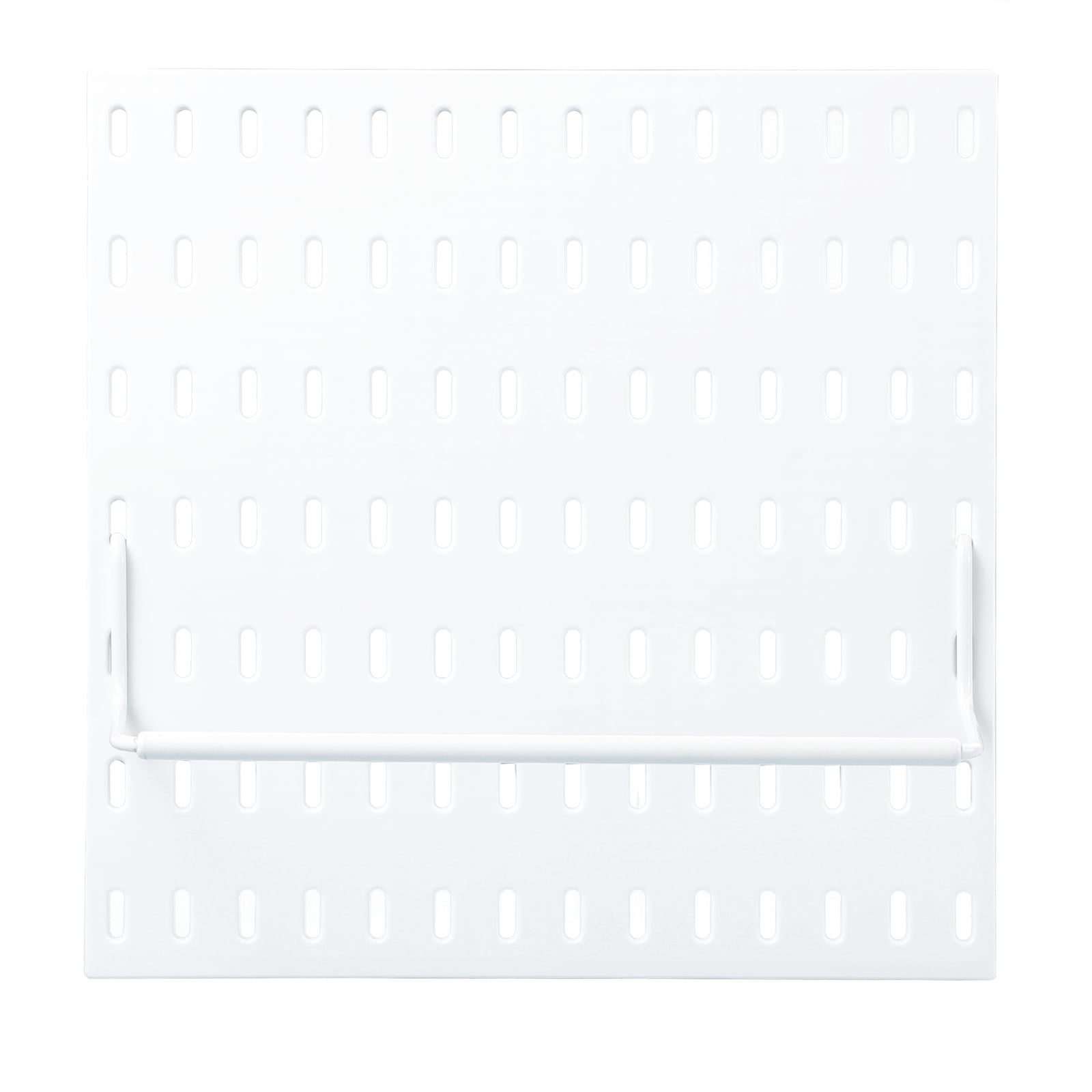 MLINS 1 Set White Plastic Pegboard Storage Rack for Wall Mount Tool ...