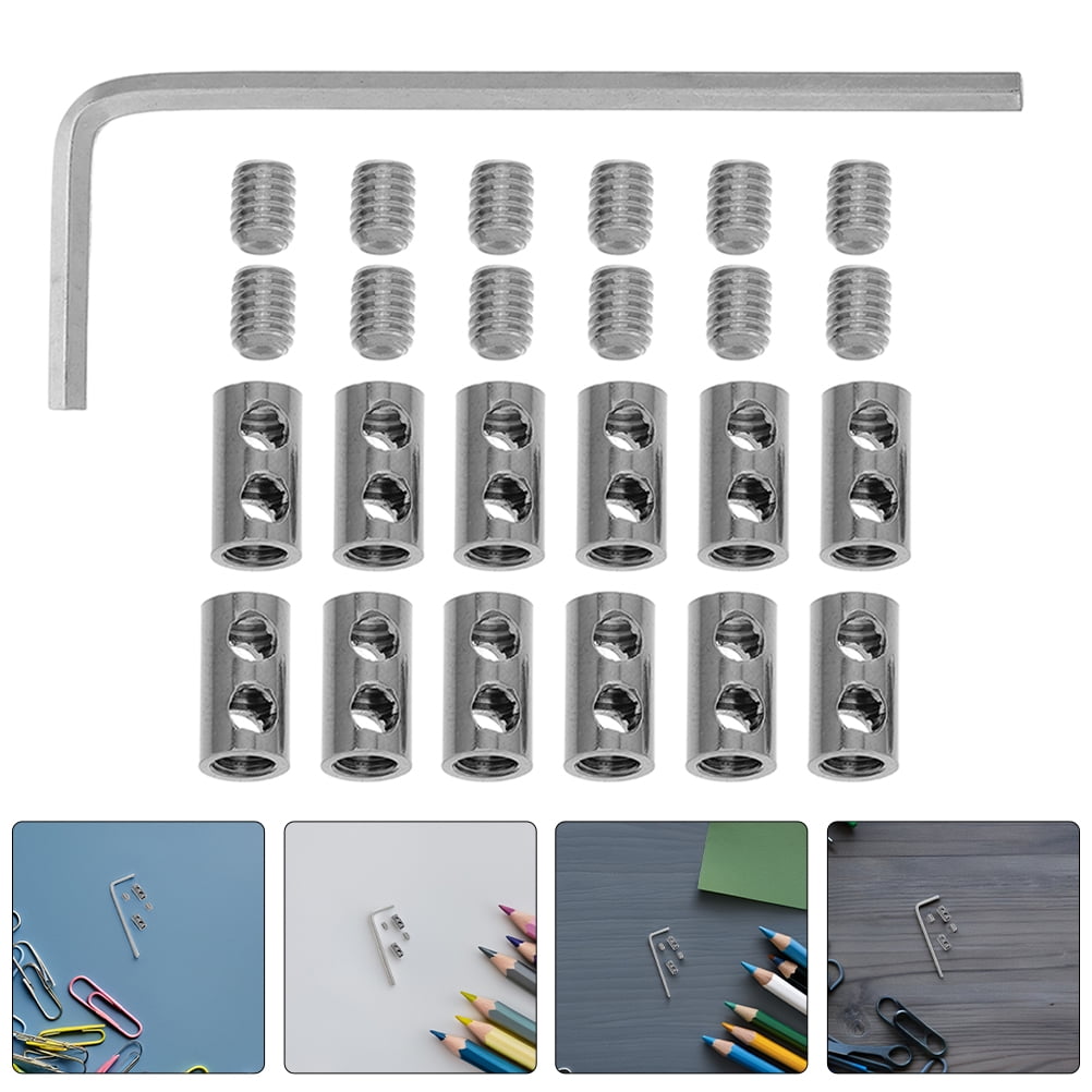 MLINS 1 Set Wire Rope Clamps Cable Clips Secure Locking Pin Keepers For ...