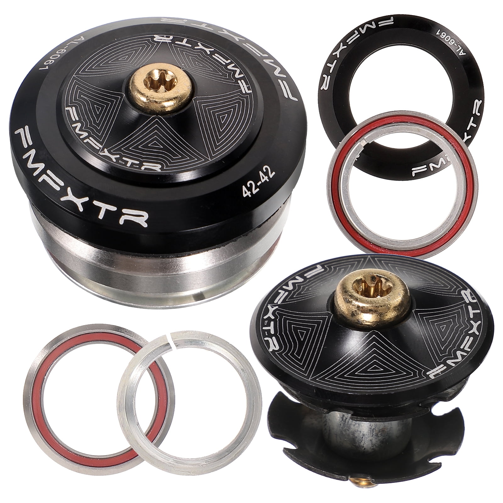 MLINS 1 Set of Bike Fork Bearing Mountain Bike Metal Headset Bearing ...