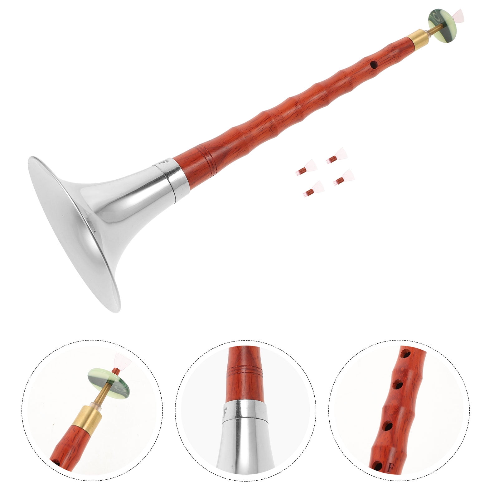 MLINS 1 Set of F key Suona Professional Wood Wind Instrument for ...